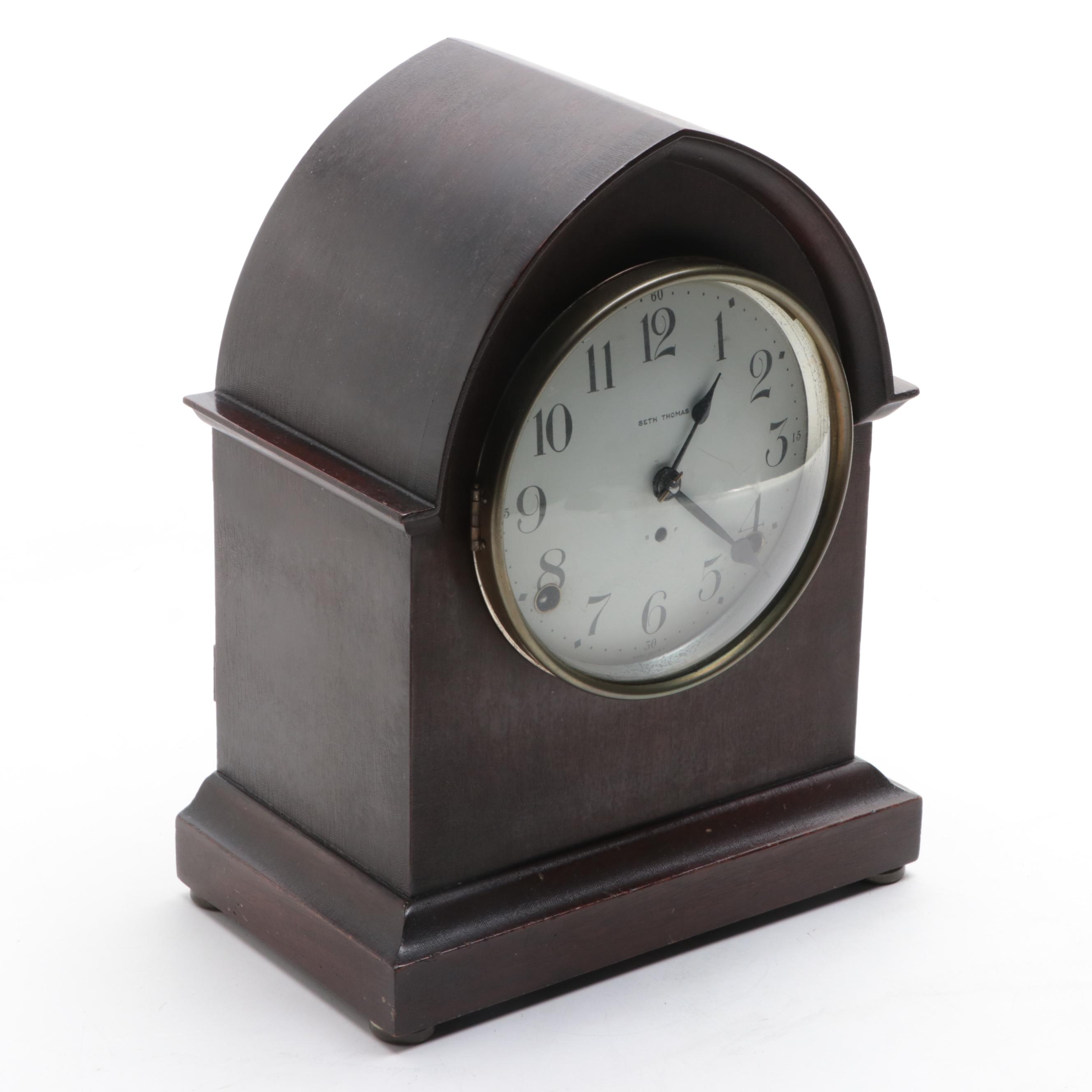 Seth Thomas Mahogany Beehive Clock, Early to Mid-20th Century | EBTH