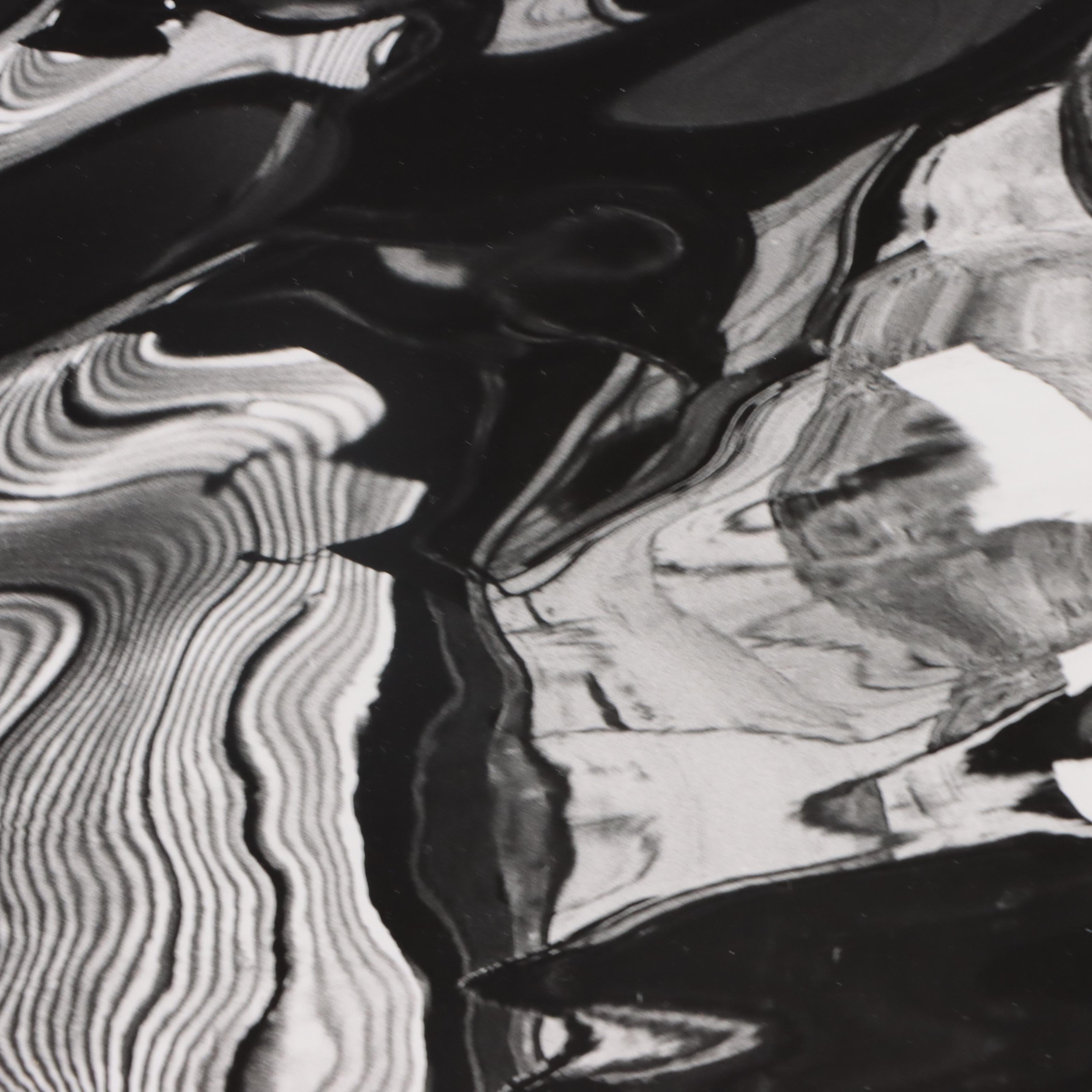 Brett Weston Abstract Silver-Gelatin Photograph "Reflections," 1973 | EBTH