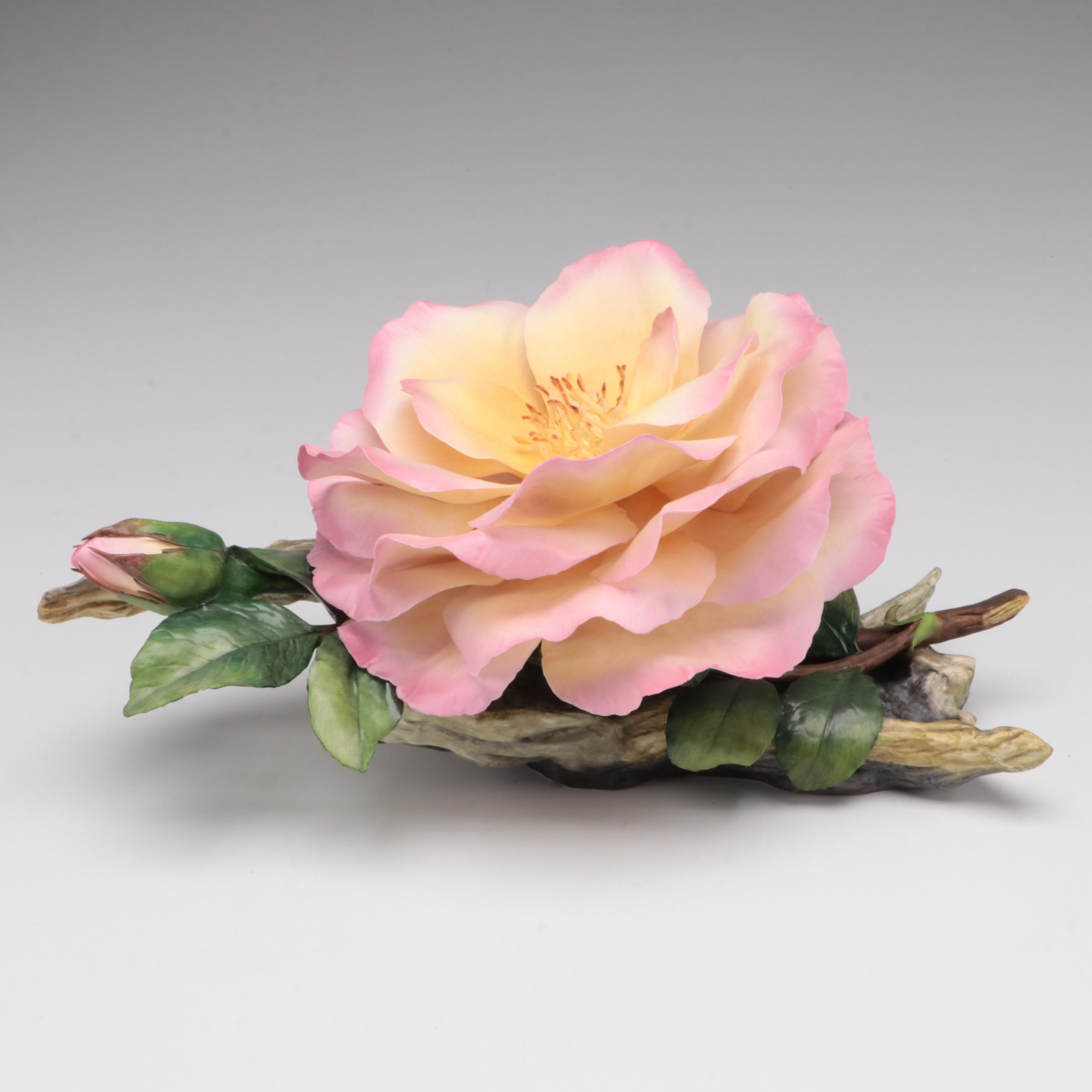 Boehm "Supreme Peace Rose" Limited Edition Bone China Figurine, 1976 | EBTH