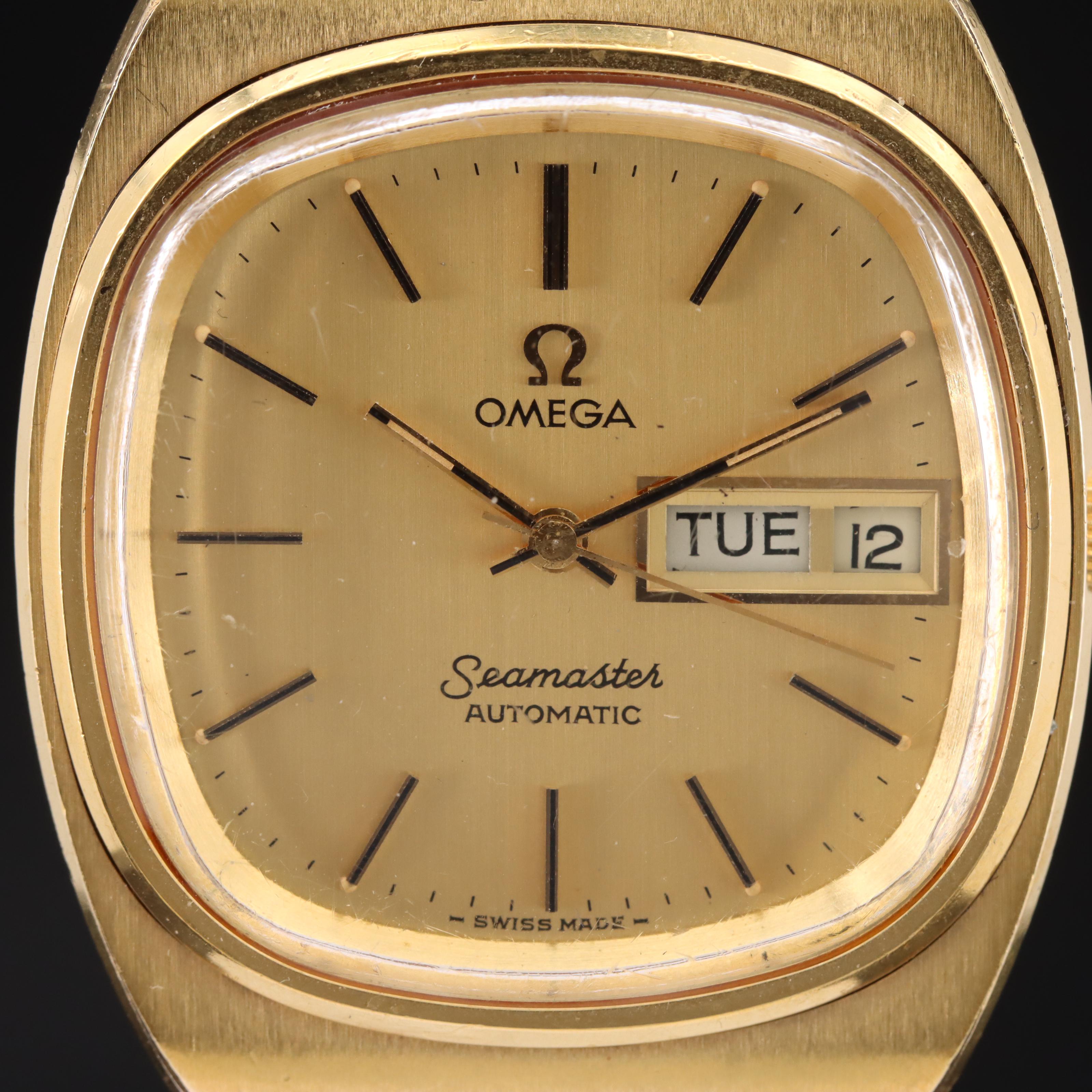 1979 Omega Seamaster Automatic Day-Date Wristwatch | EBTH