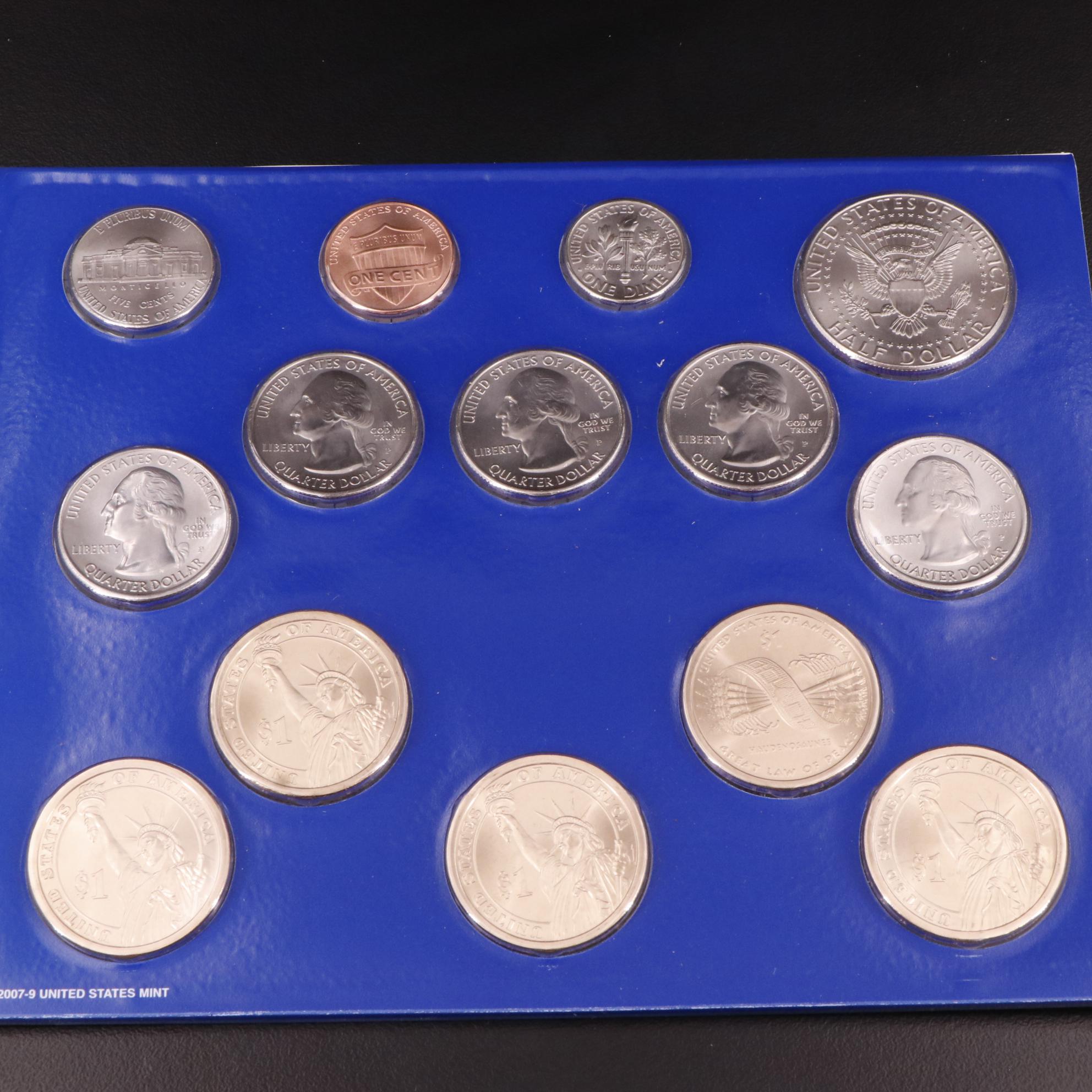 Group of Four Different Modern United States Philidelphia and Denver ...