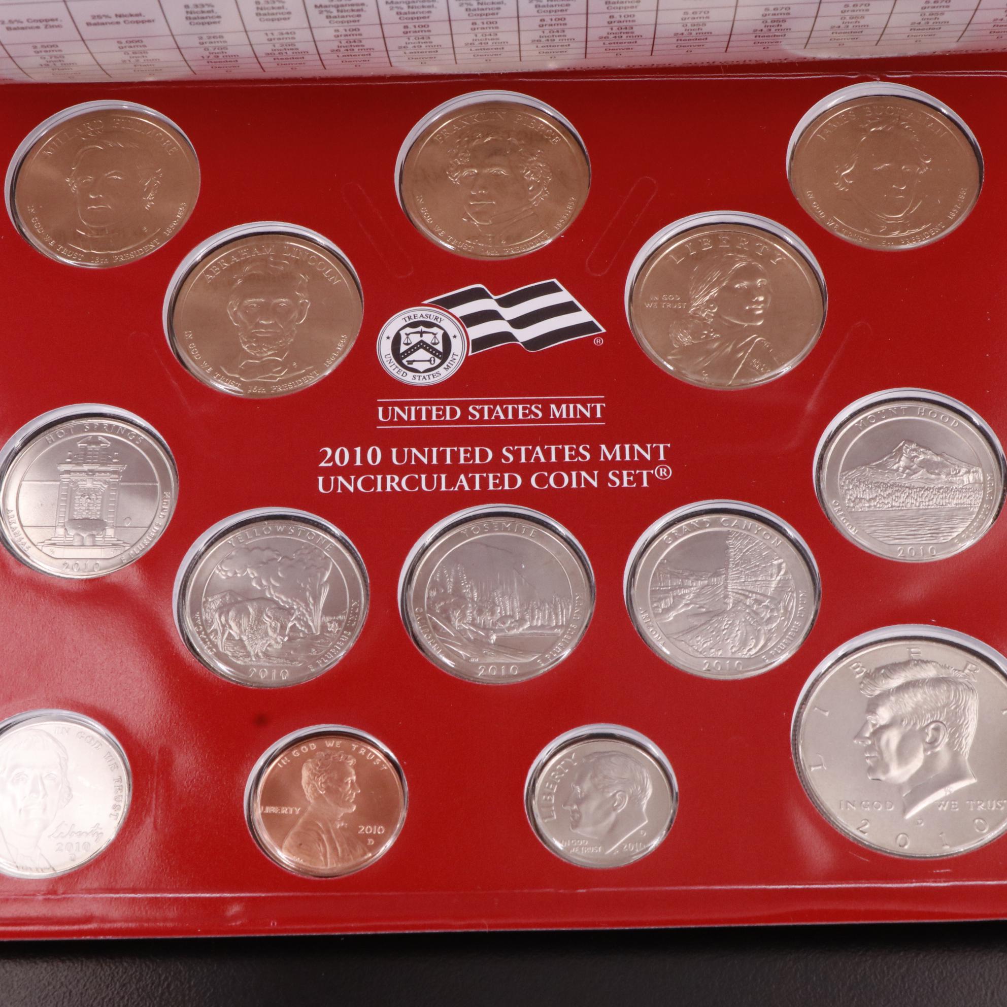 Group of Four Different Modern United States Philidelphia and Denver ...