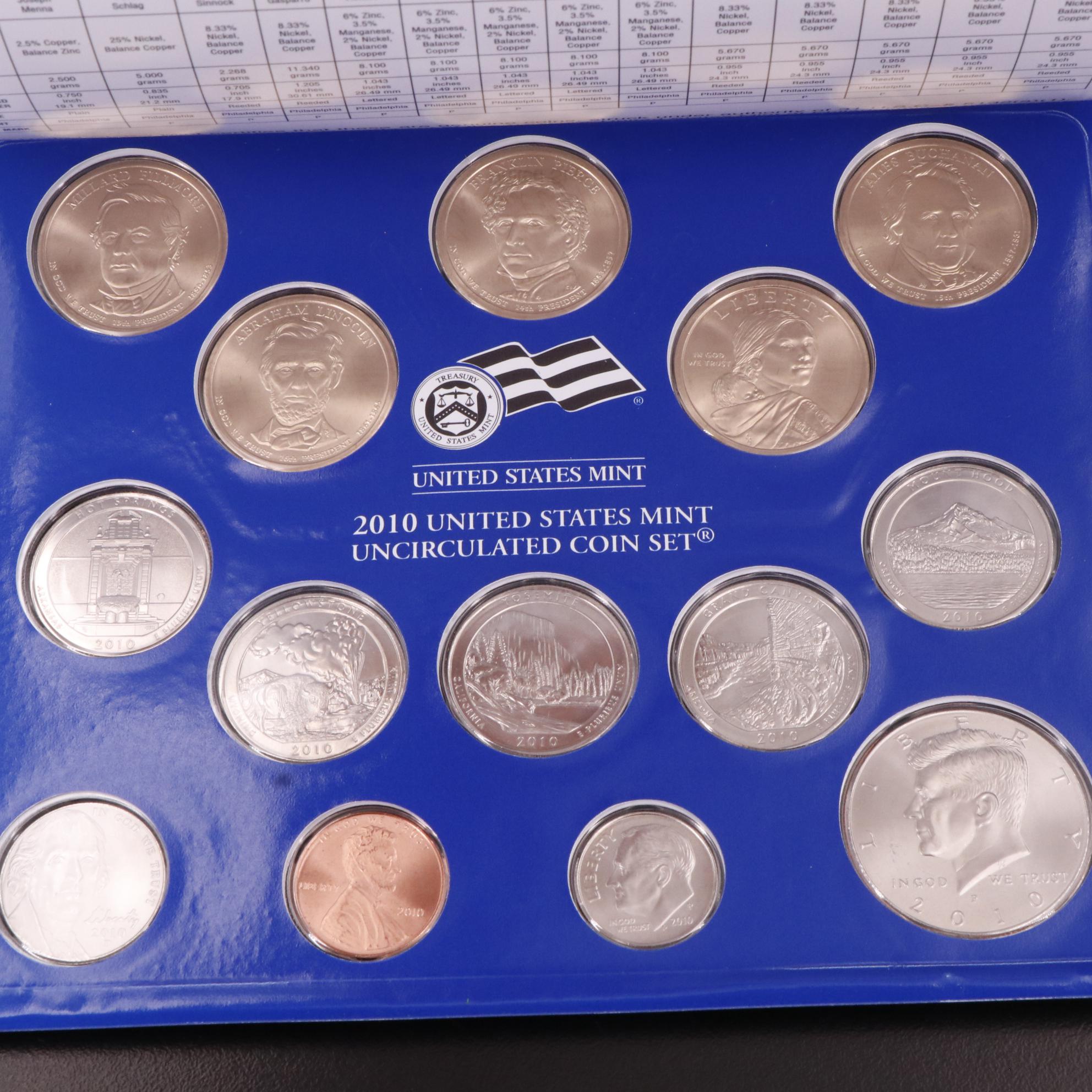 Group of Four Different Modern United States Philidelphia and Denver ...