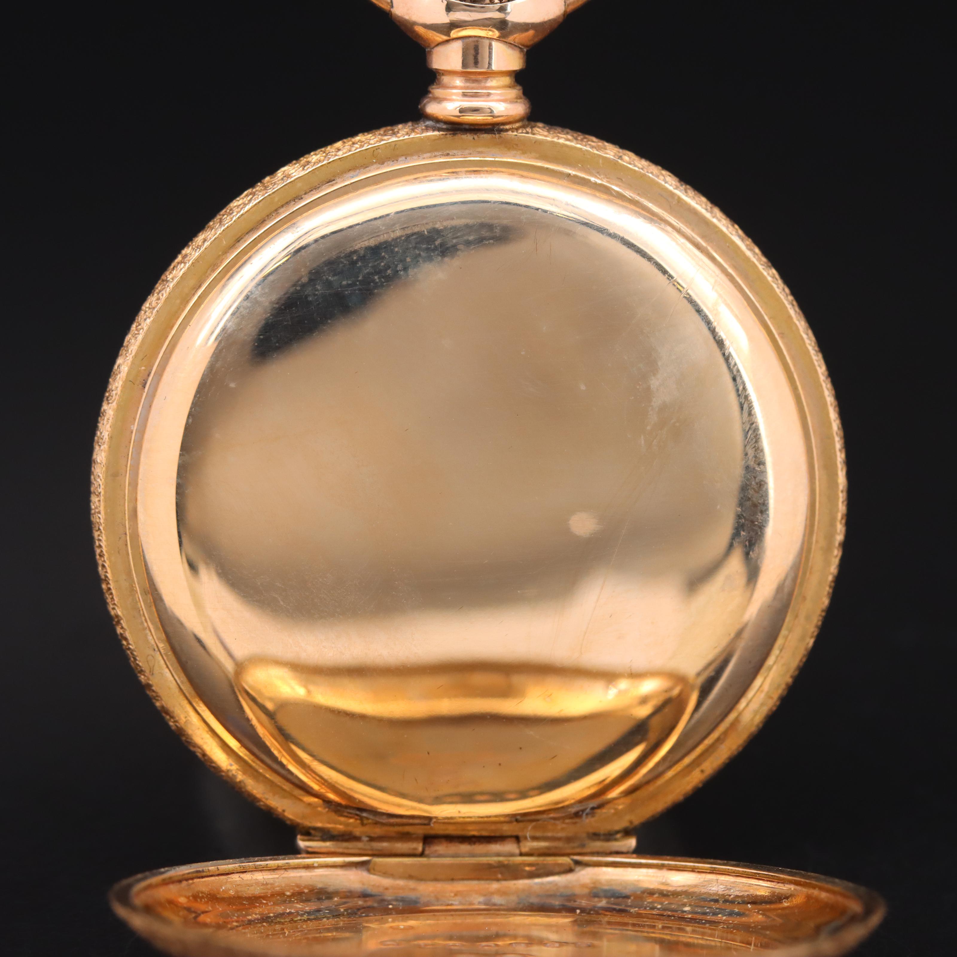 1898 Waltham Gold-Filled Hunting Case Pocket Watch | EBTH