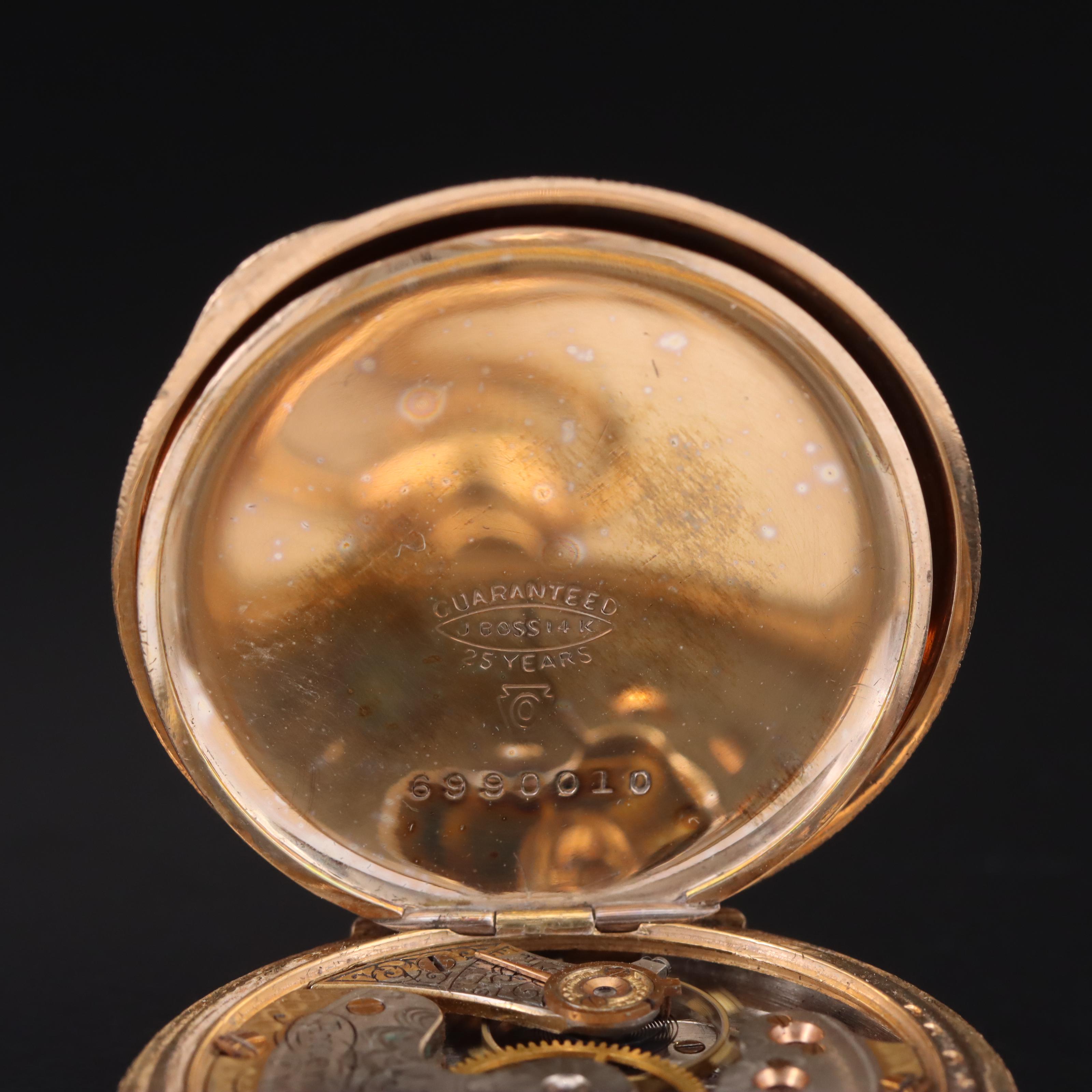 1898 Waltham Gold-Filled Hunting Case Pocket Watch | EBTH