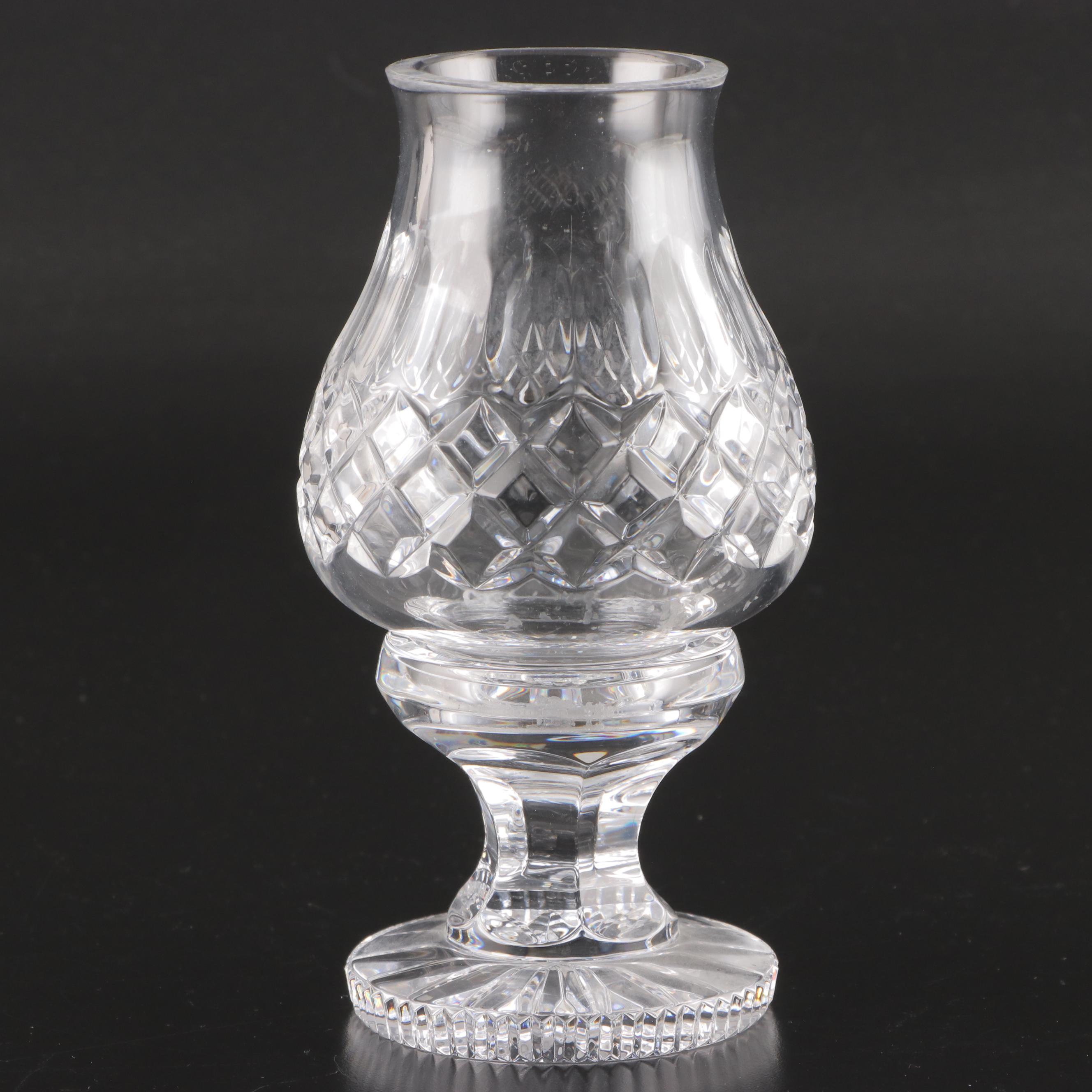 Waterford Crystal "Colleen" Hurricane Candle Lamp | EBTH