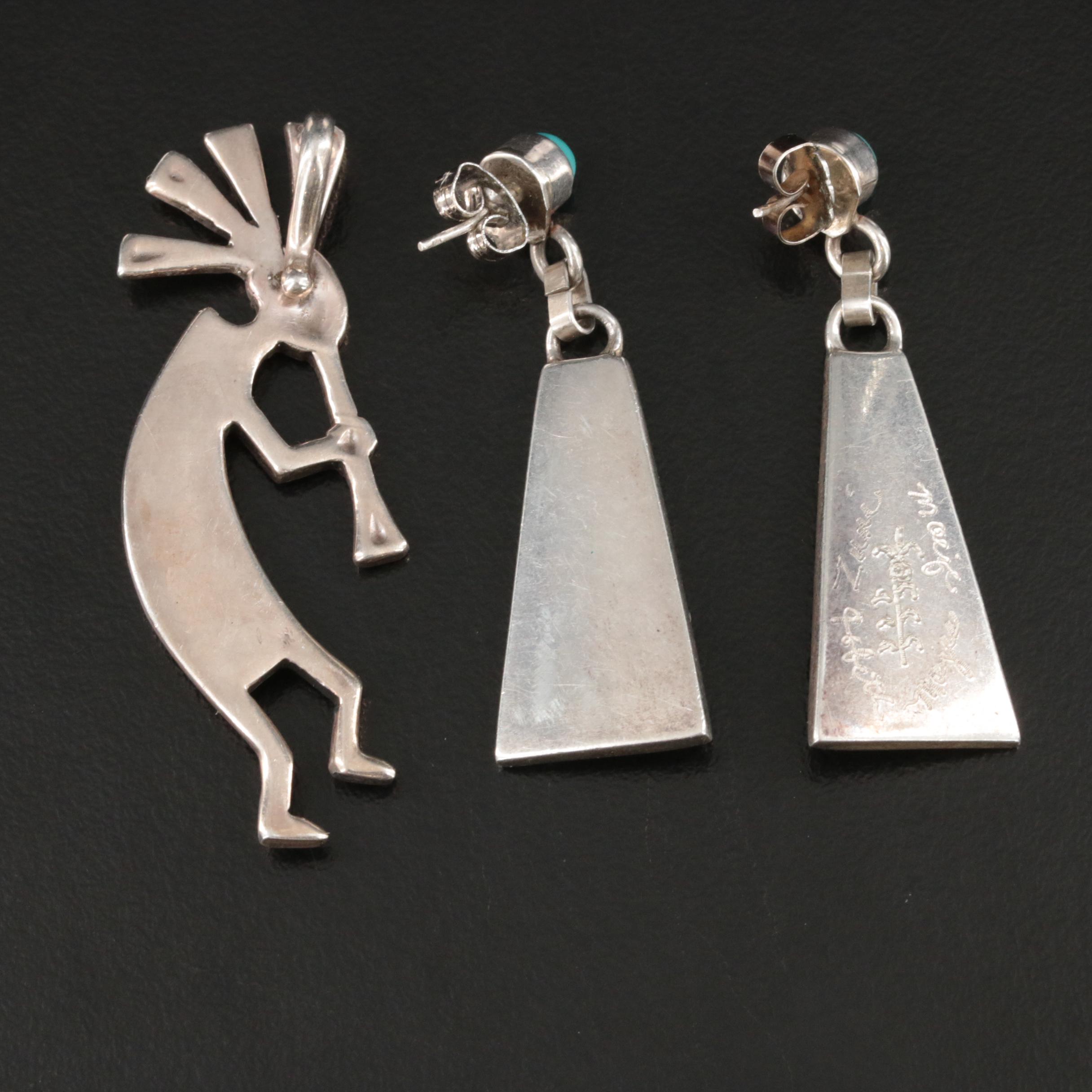 Jobeth D. Mayes Zuni, James Lee, Tom Sam Navajo Diné and Inlay Jewelry ...