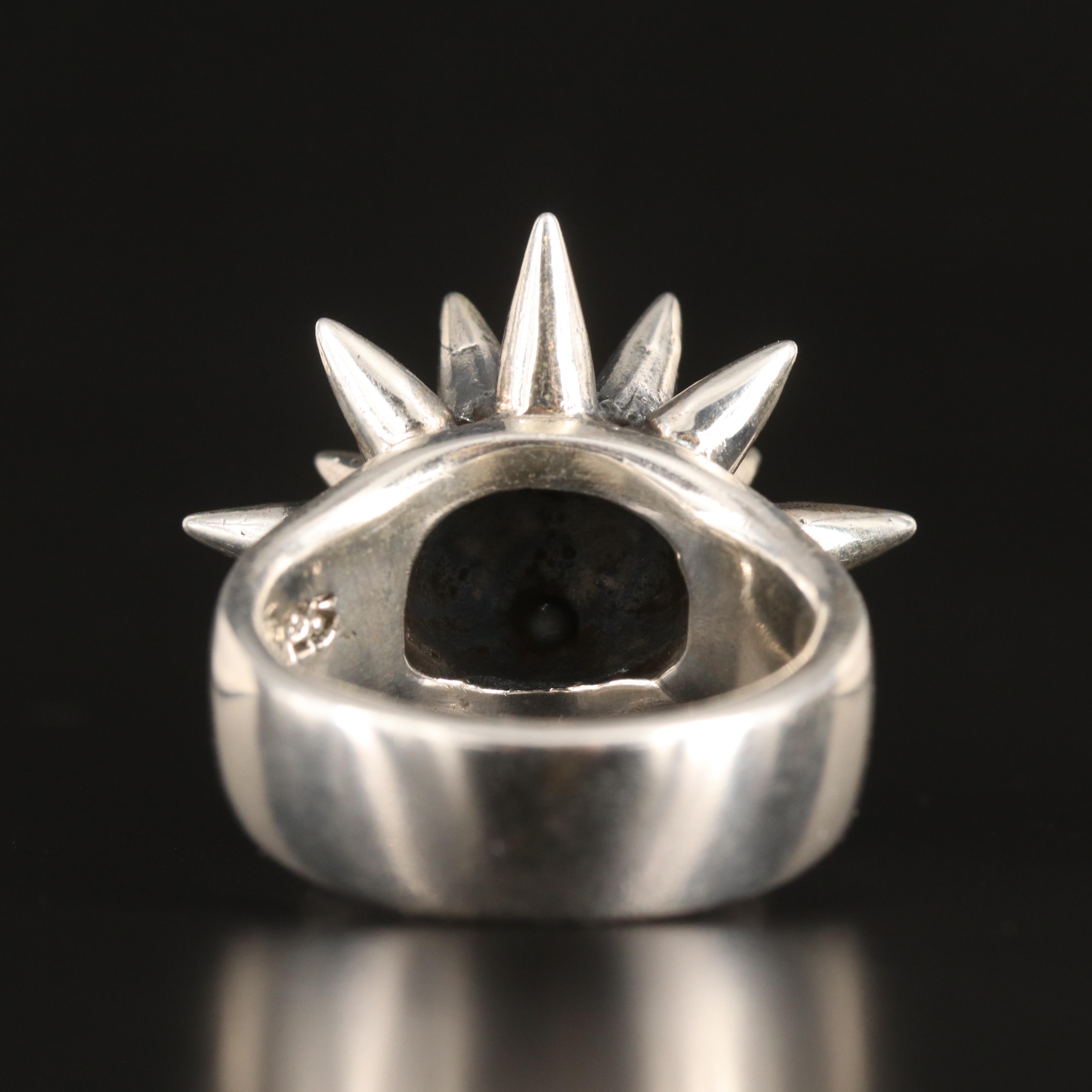 Sterling Spiked Ring | EBTH