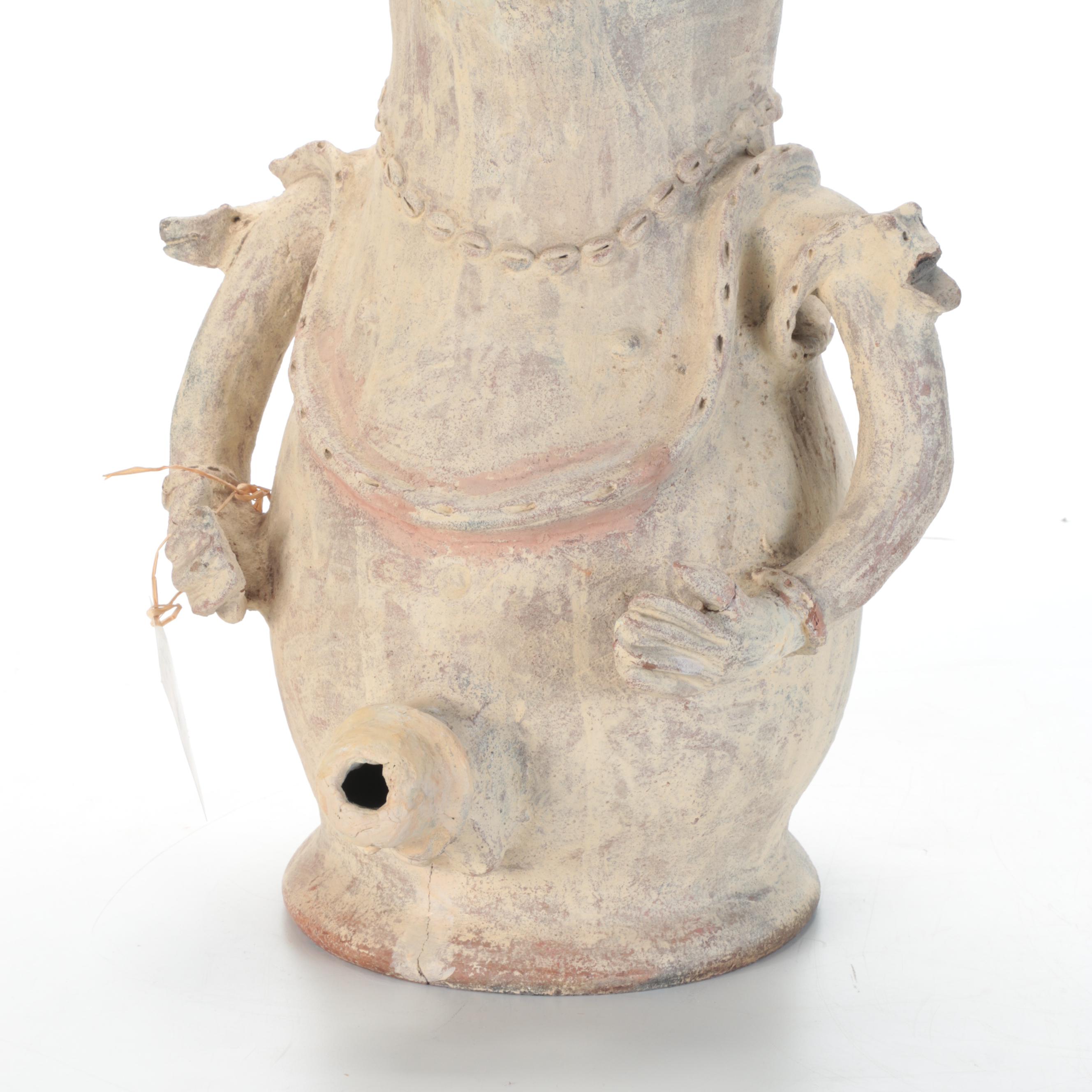 Fon Terracotta Figure of Densu Legba Deity | EBTH