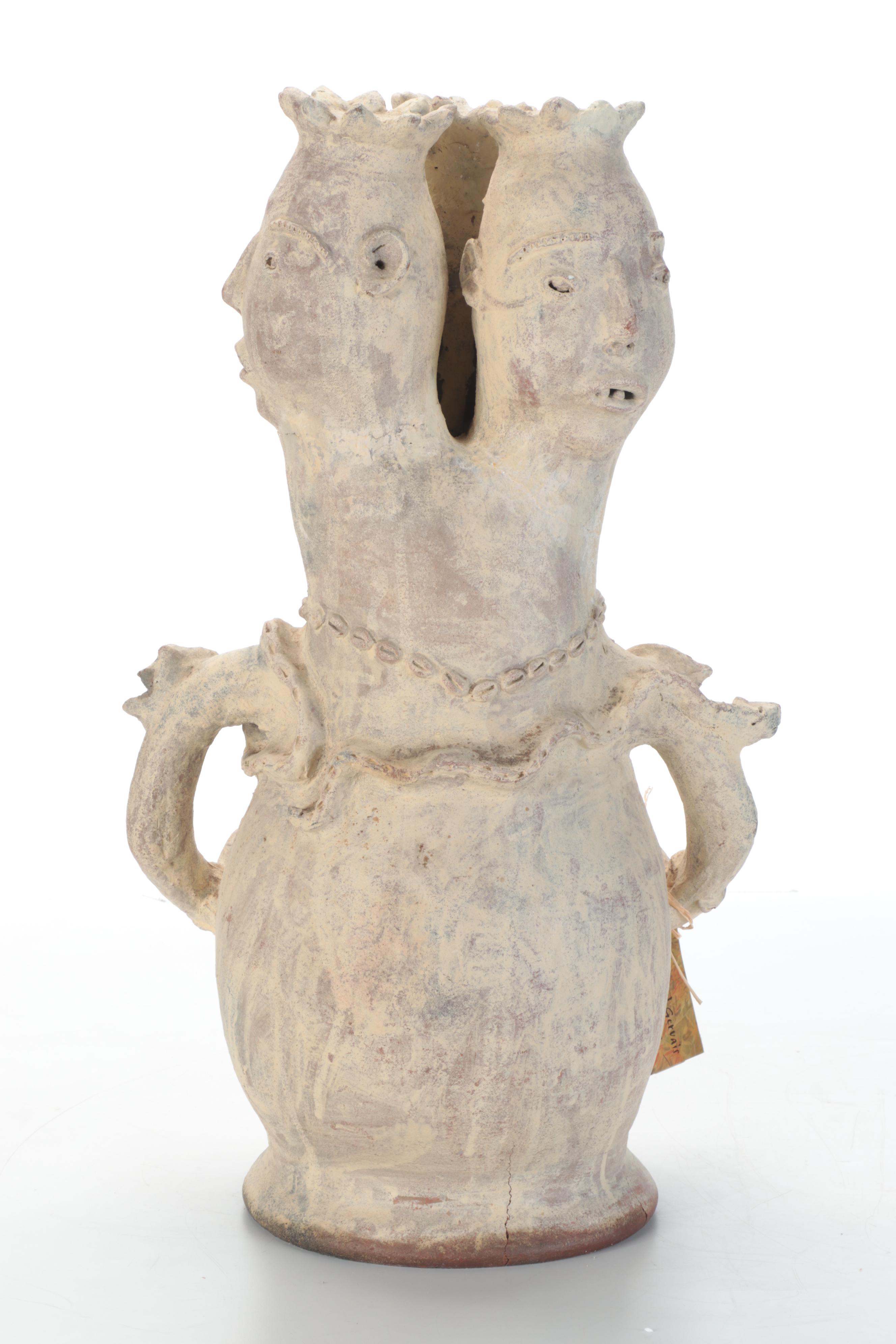 Fon Terracotta Figure of Densu Legba Deity | EBTH