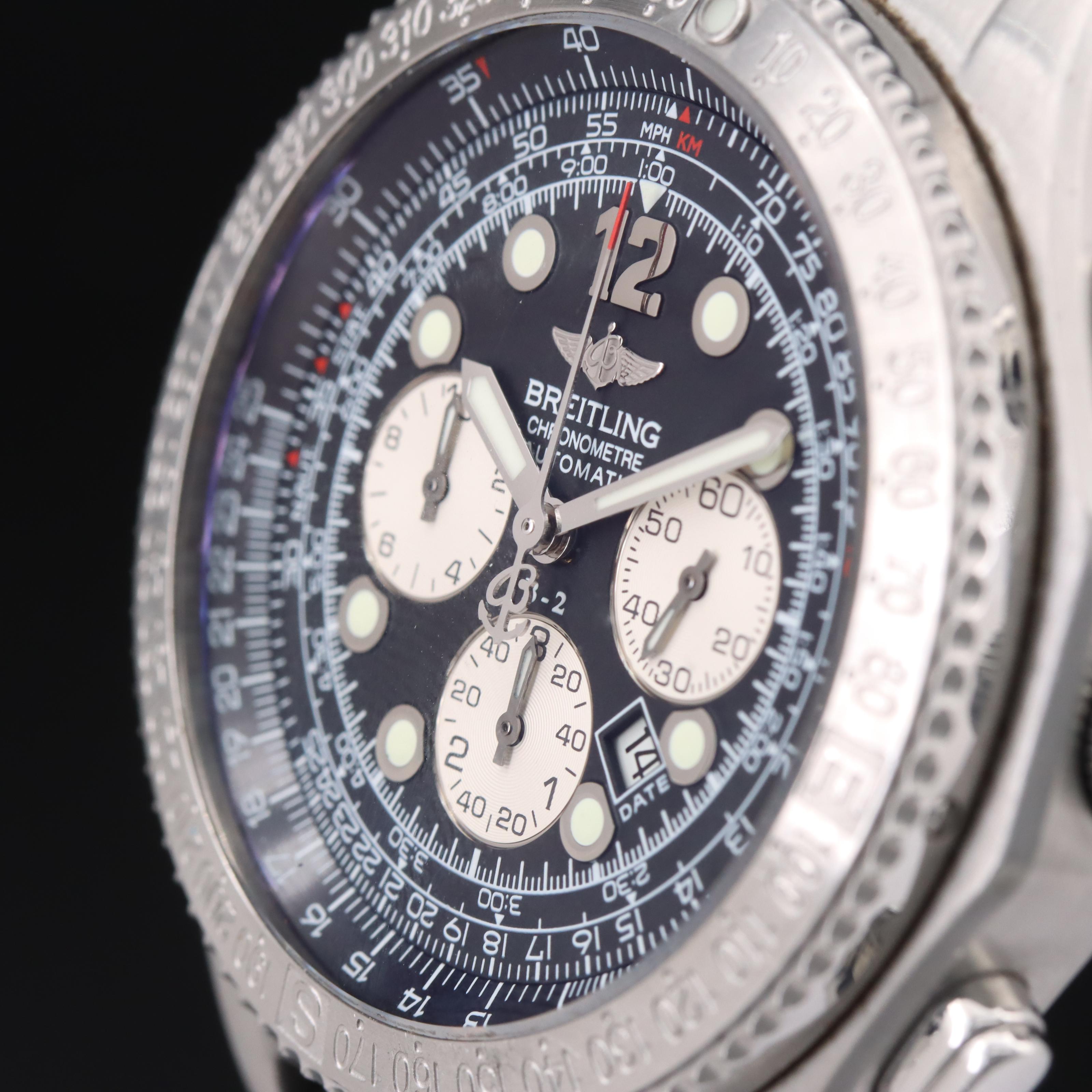 Breitling B-2 Chronograph Black Dial 44mm Automatic | EBTH