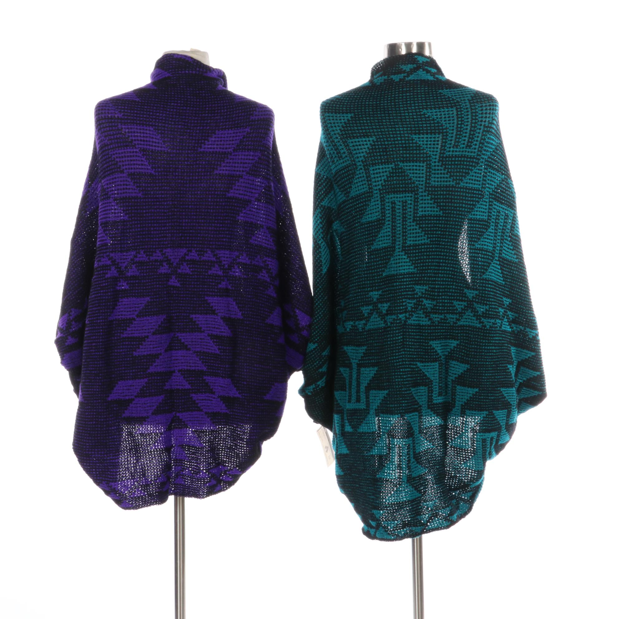Native American Hand-Loomed Knit Shrugs | EBTH