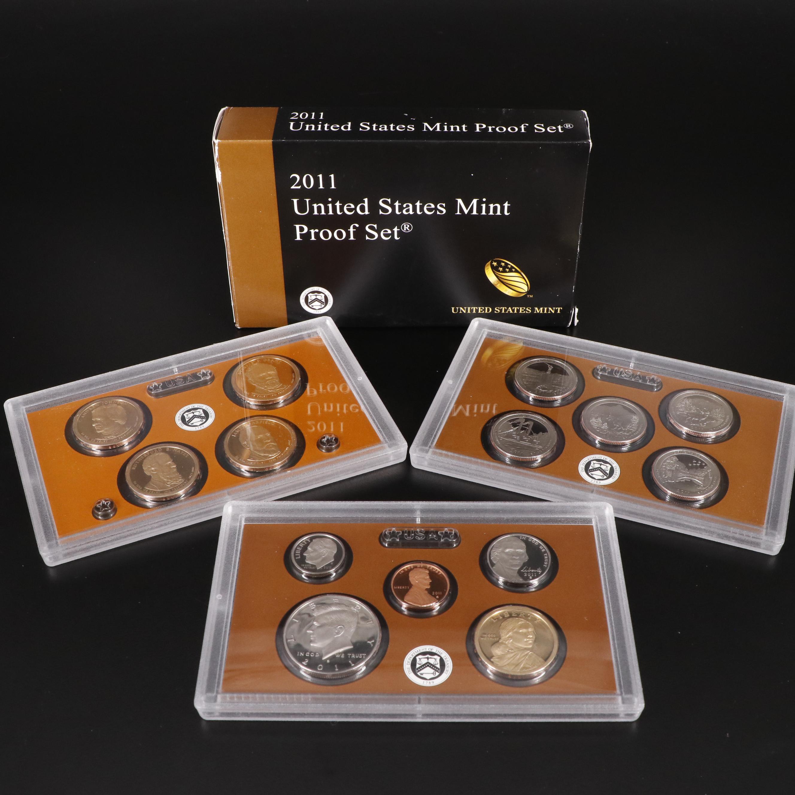 Three Modern U.S. Mint Proof Sets | EBTH