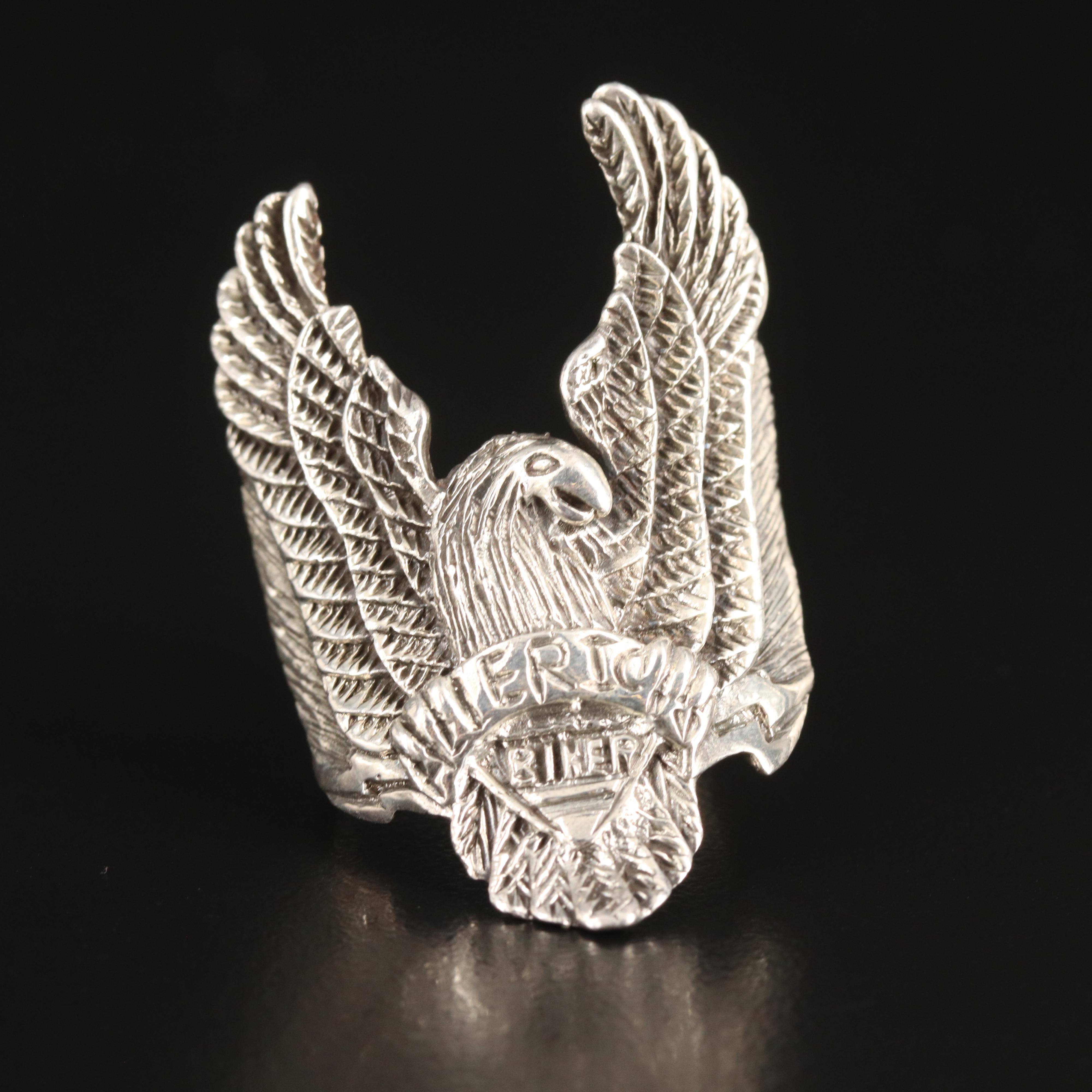 Sterling Eagle Ring | EBTH