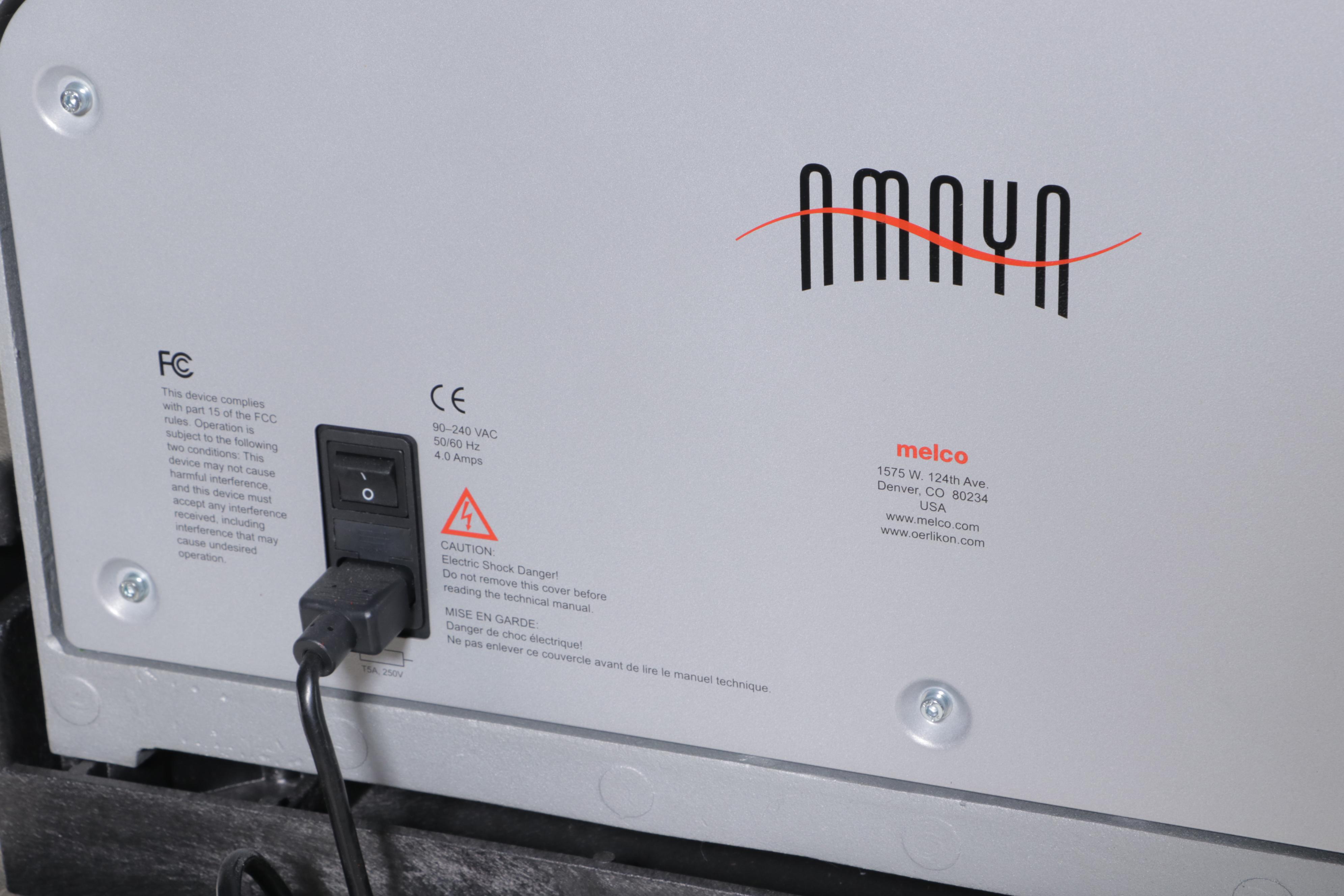 Melco Amaya XTS 16-Needle Embroidery Machine | EBTH