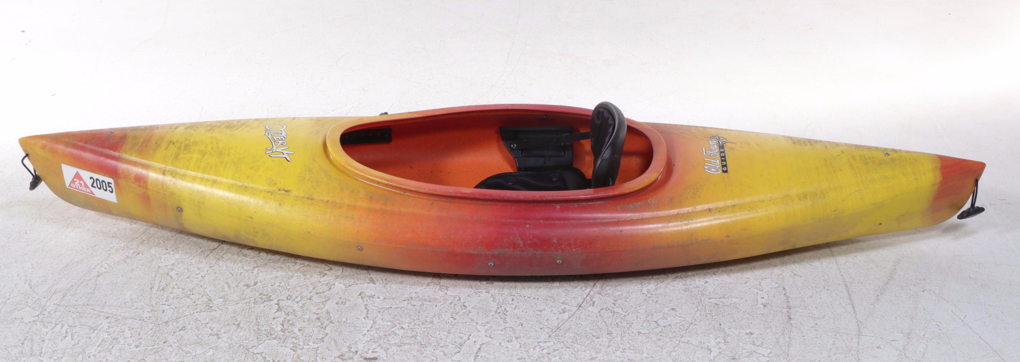 Old Town Guide Otter XT Kayak With Sevylor Pro Paddle | EBTH