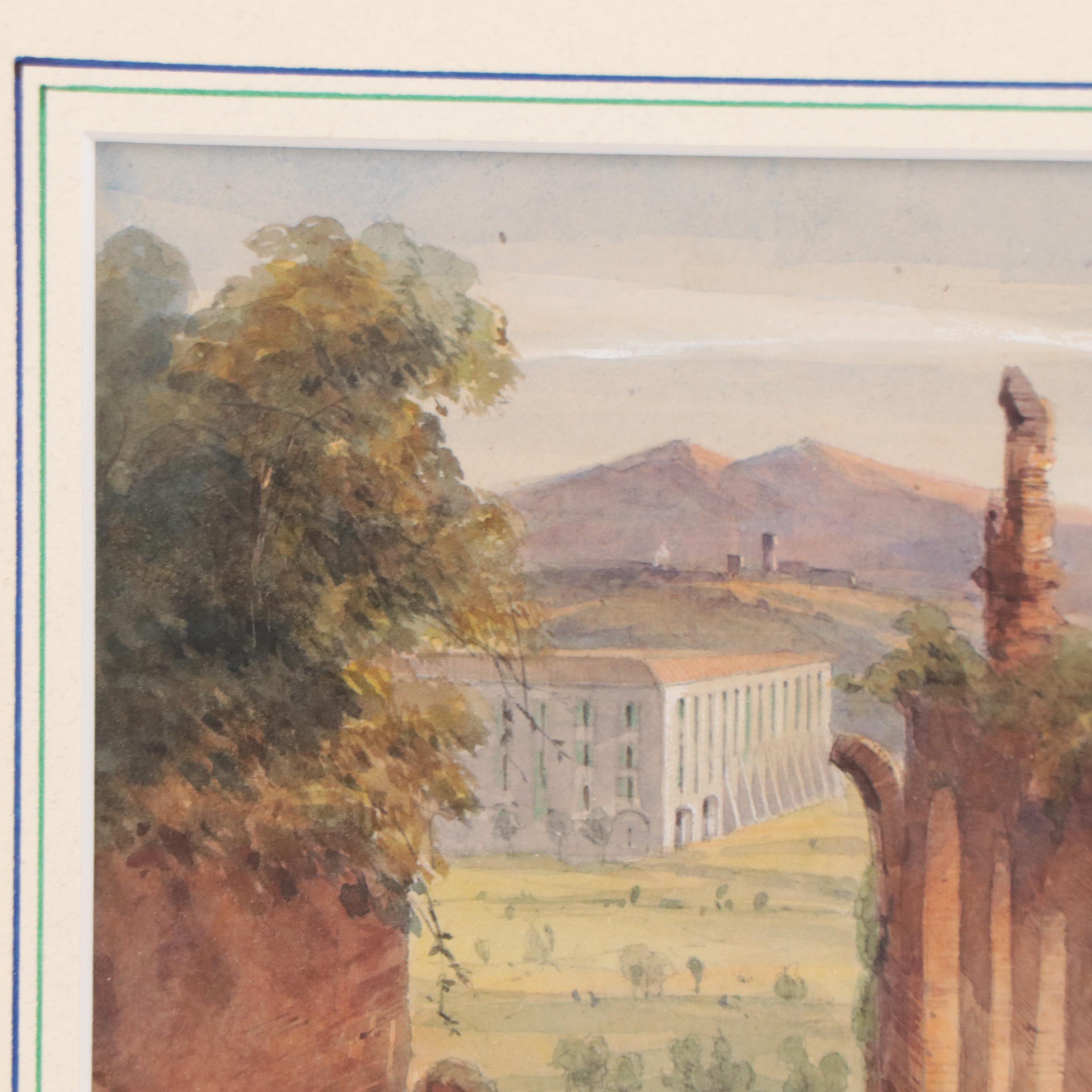 Sir John Gaspard Le Marchant Watercolor Painting of Landscape | EBTH