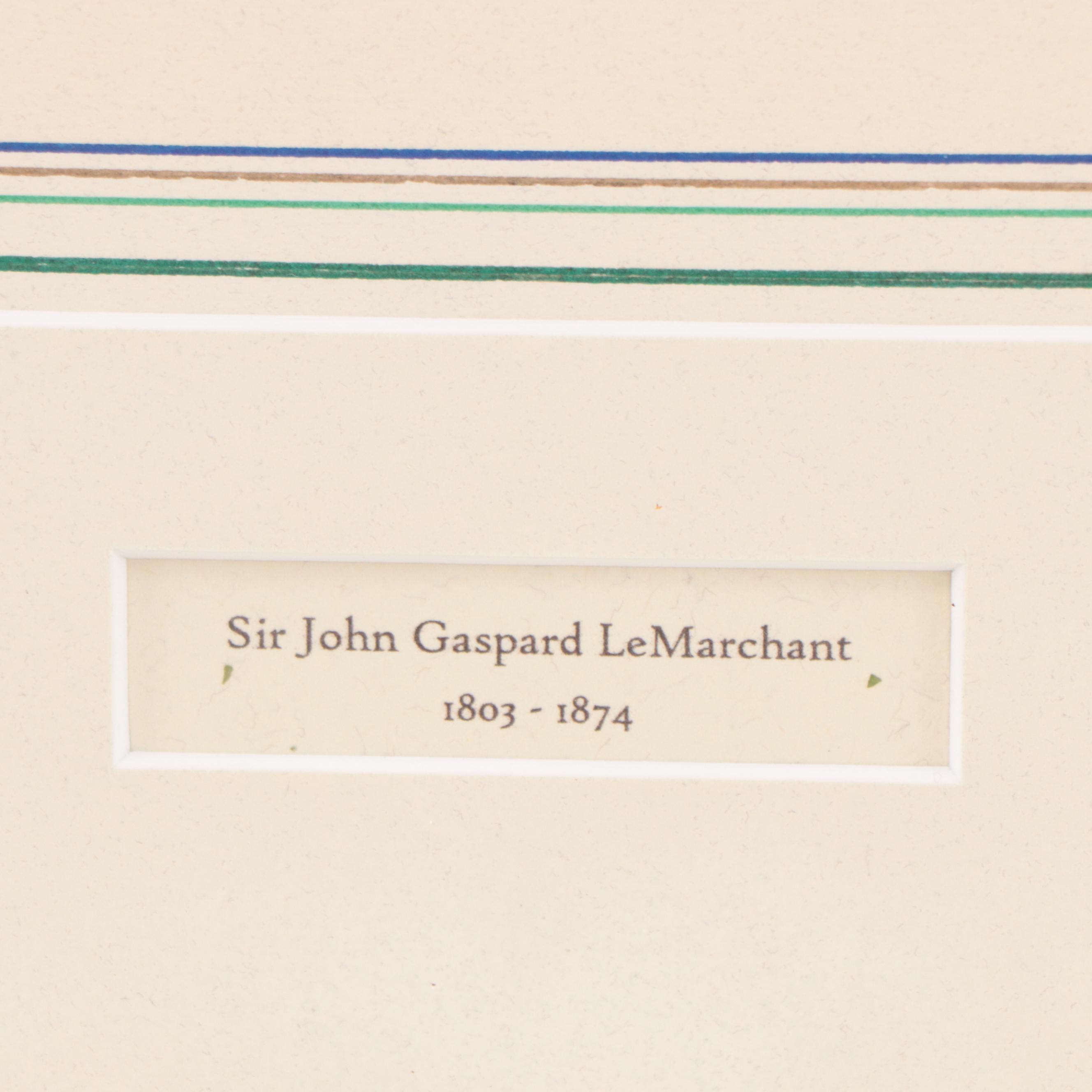 Sir John Gaspard Le Marchant Watercolor Painting of Landscape | EBTH