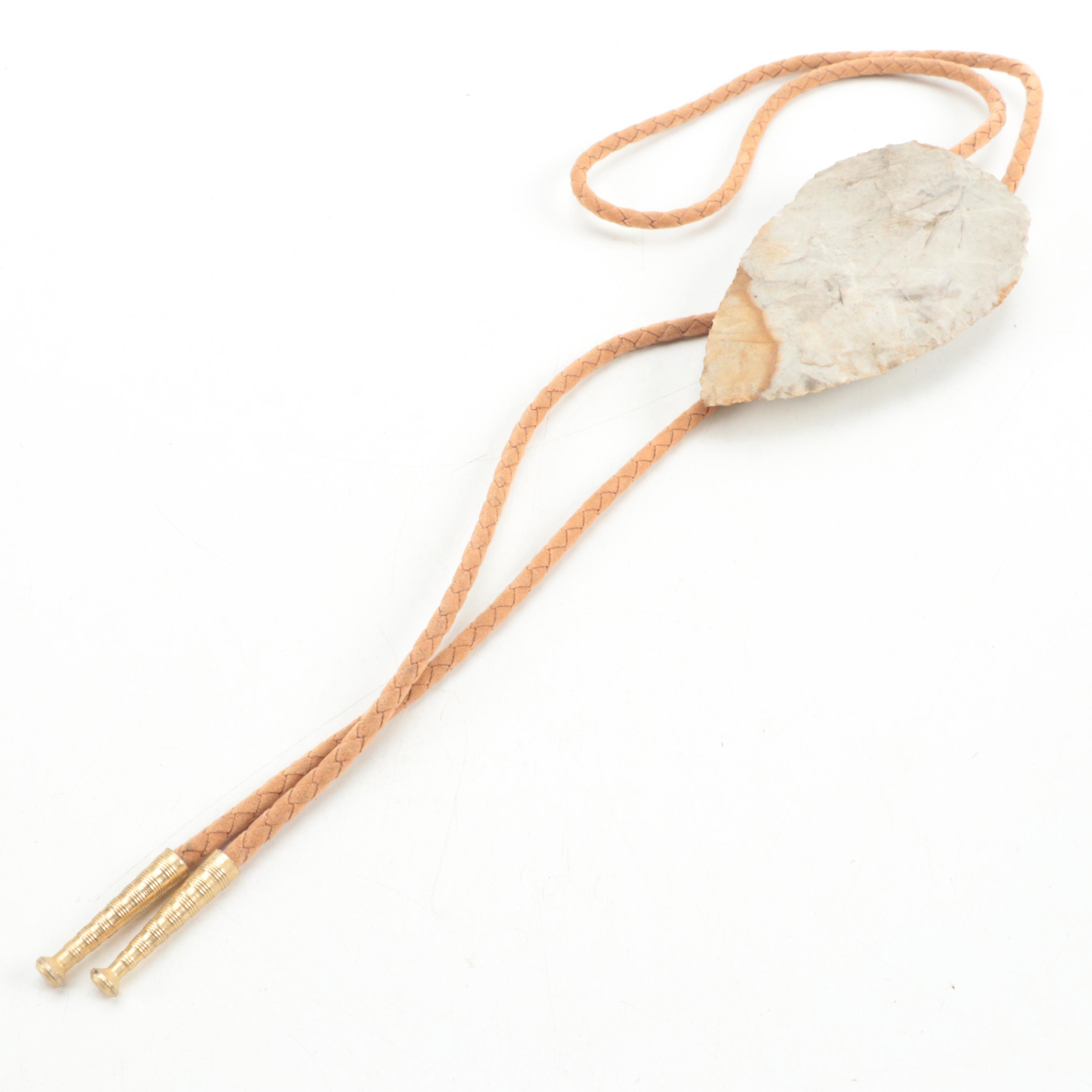 Earthenware, Wood and Meerschaum Pipe Bowls, Pipes with Arrowhead Bolo ...