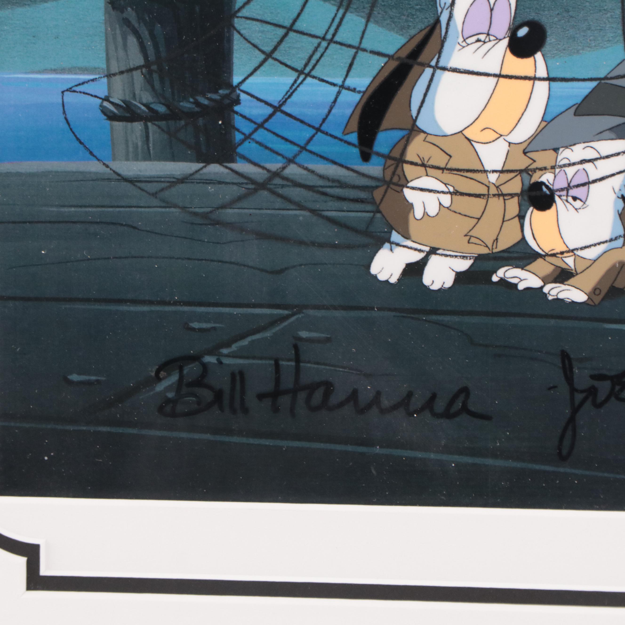 Hana-Barbera Signed Hand-Painted Production Cel "Droopy, Master ...