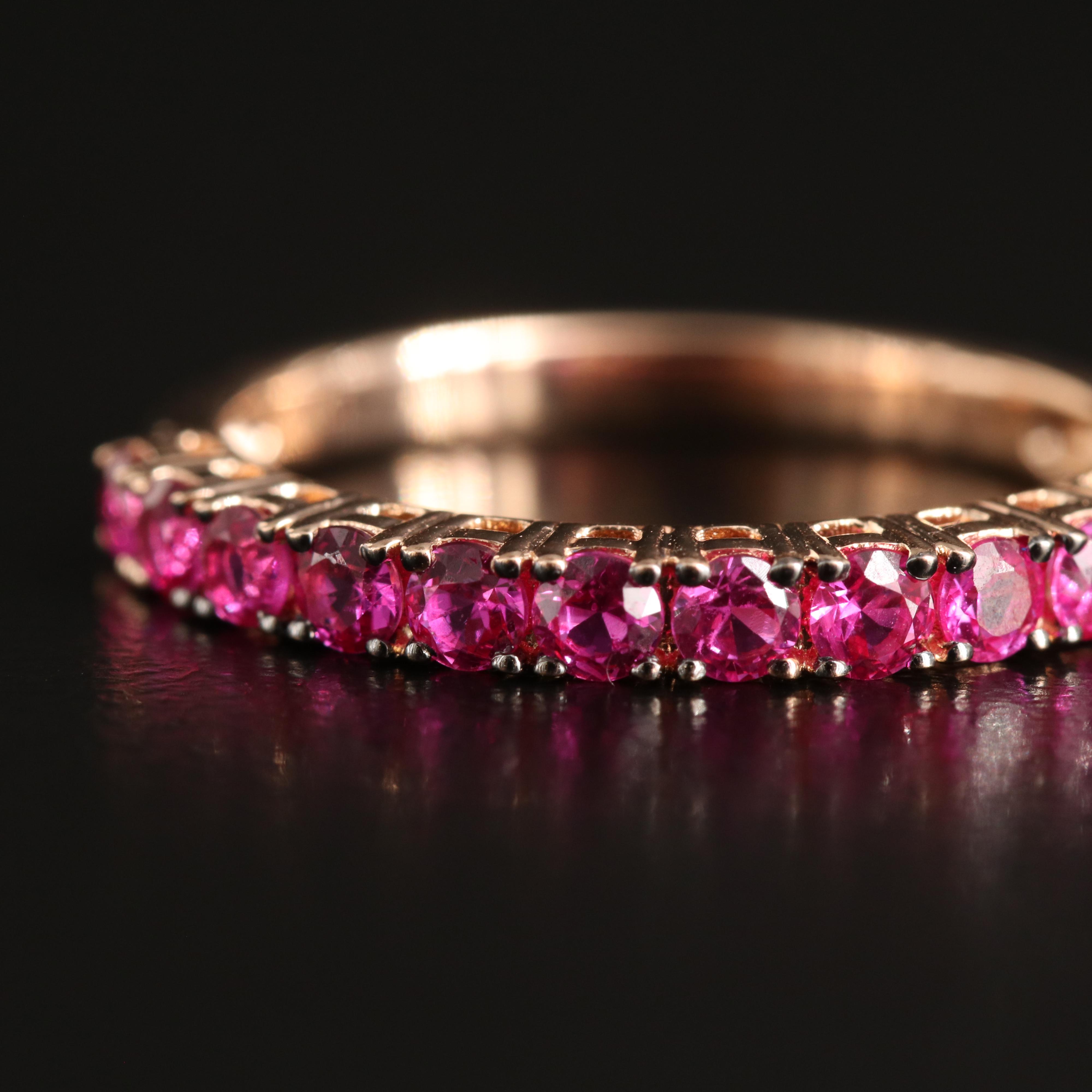 Le Vian 14K Rose Gold Ruby Ring | EBTH