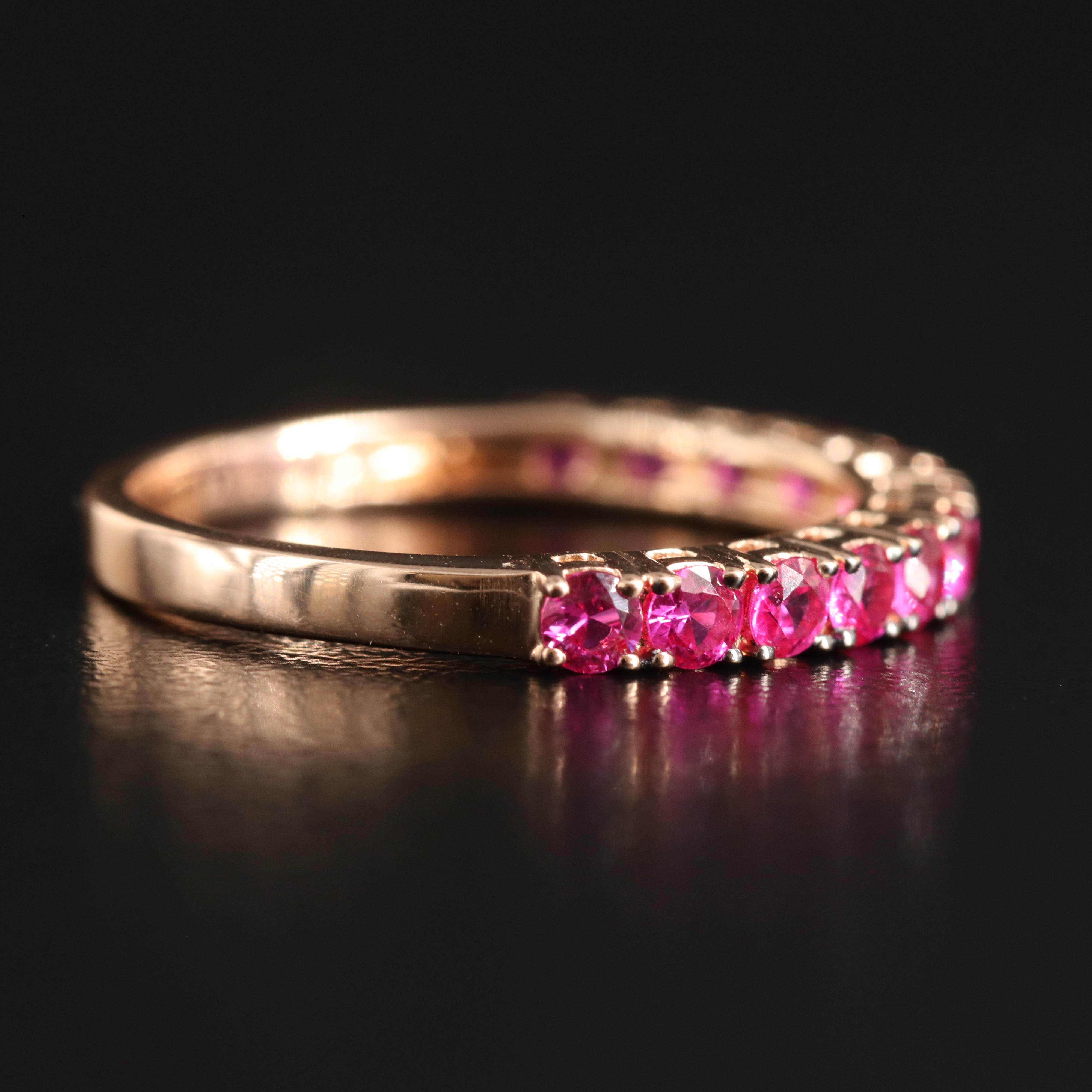 Le Vian 14K Rose Gold Ruby Ring | EBTH