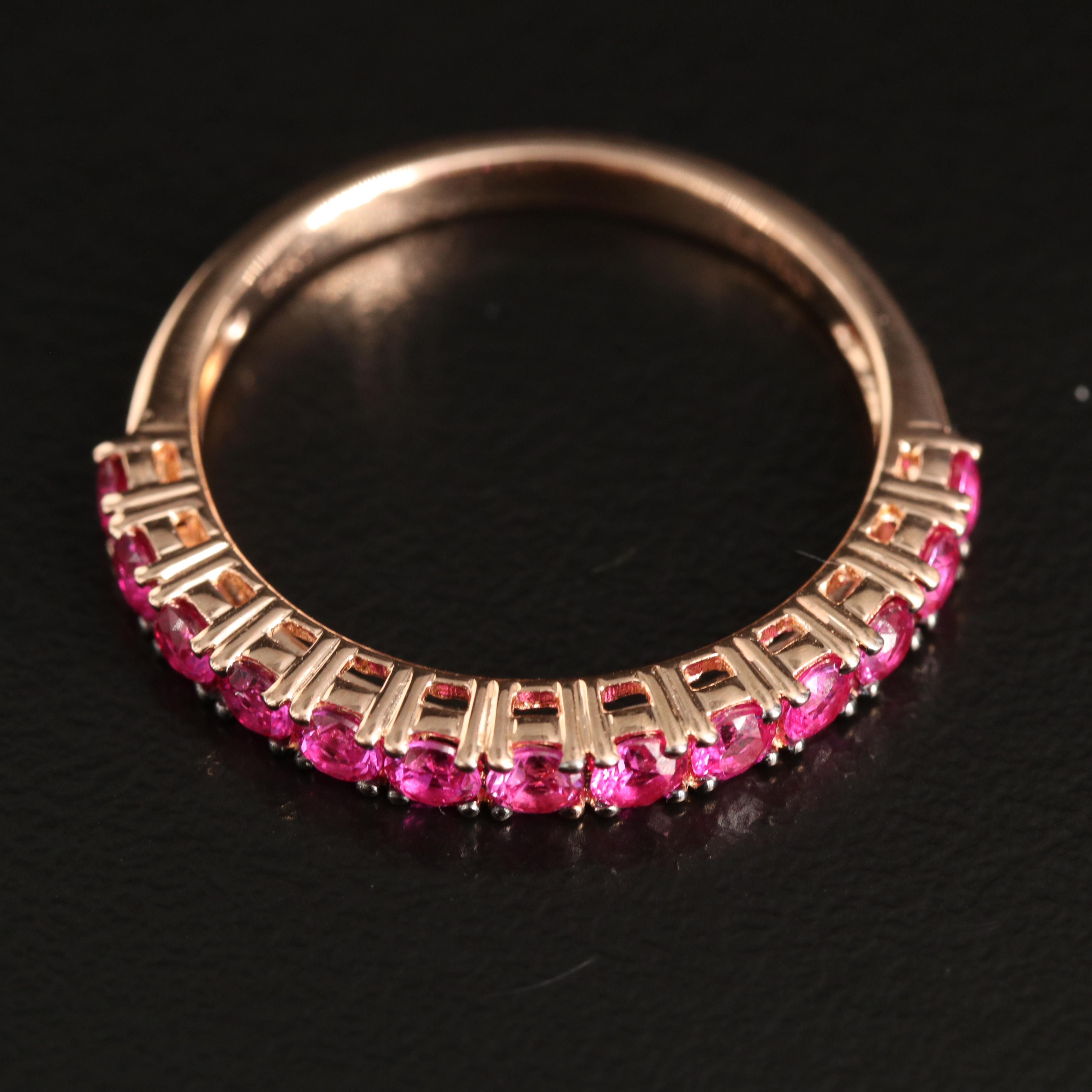 Le Vian 14K Rose Gold Ruby Ring | EBTH