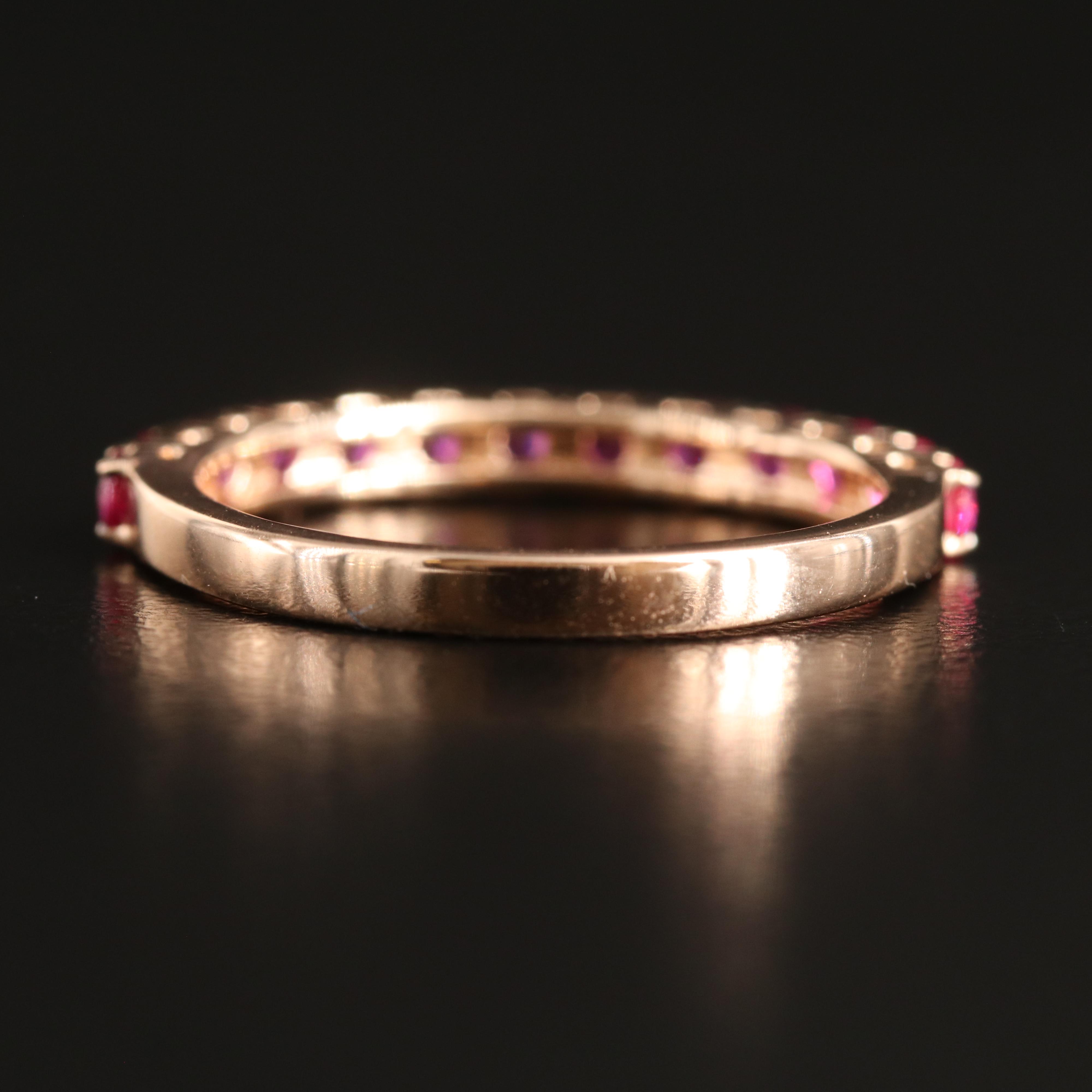 Le Vian 14K Rose Gold Ruby Ring | EBTH