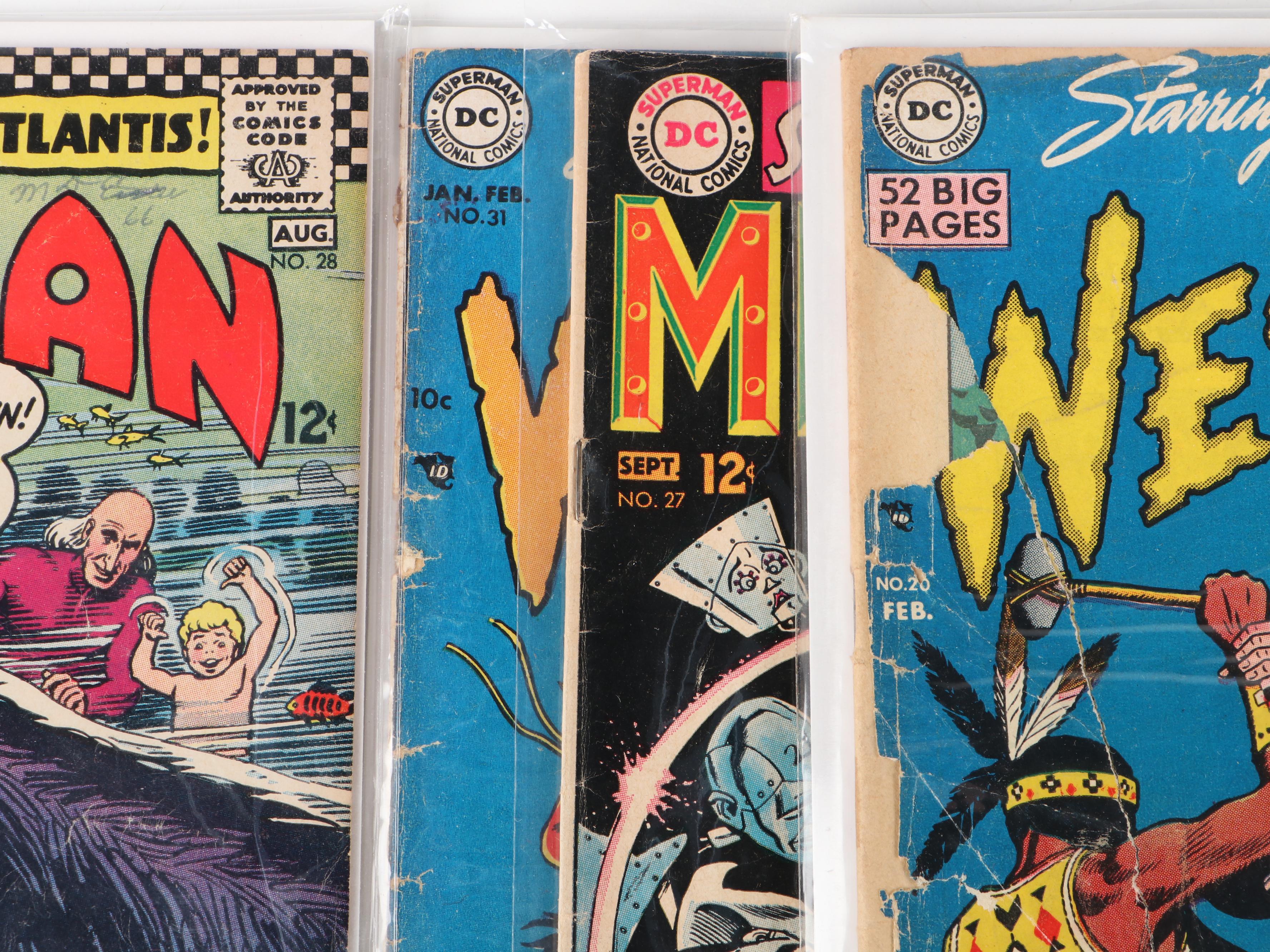 Golden to Modern Age DC, More Comics, Magazines with Aquaman, Metal Men ...