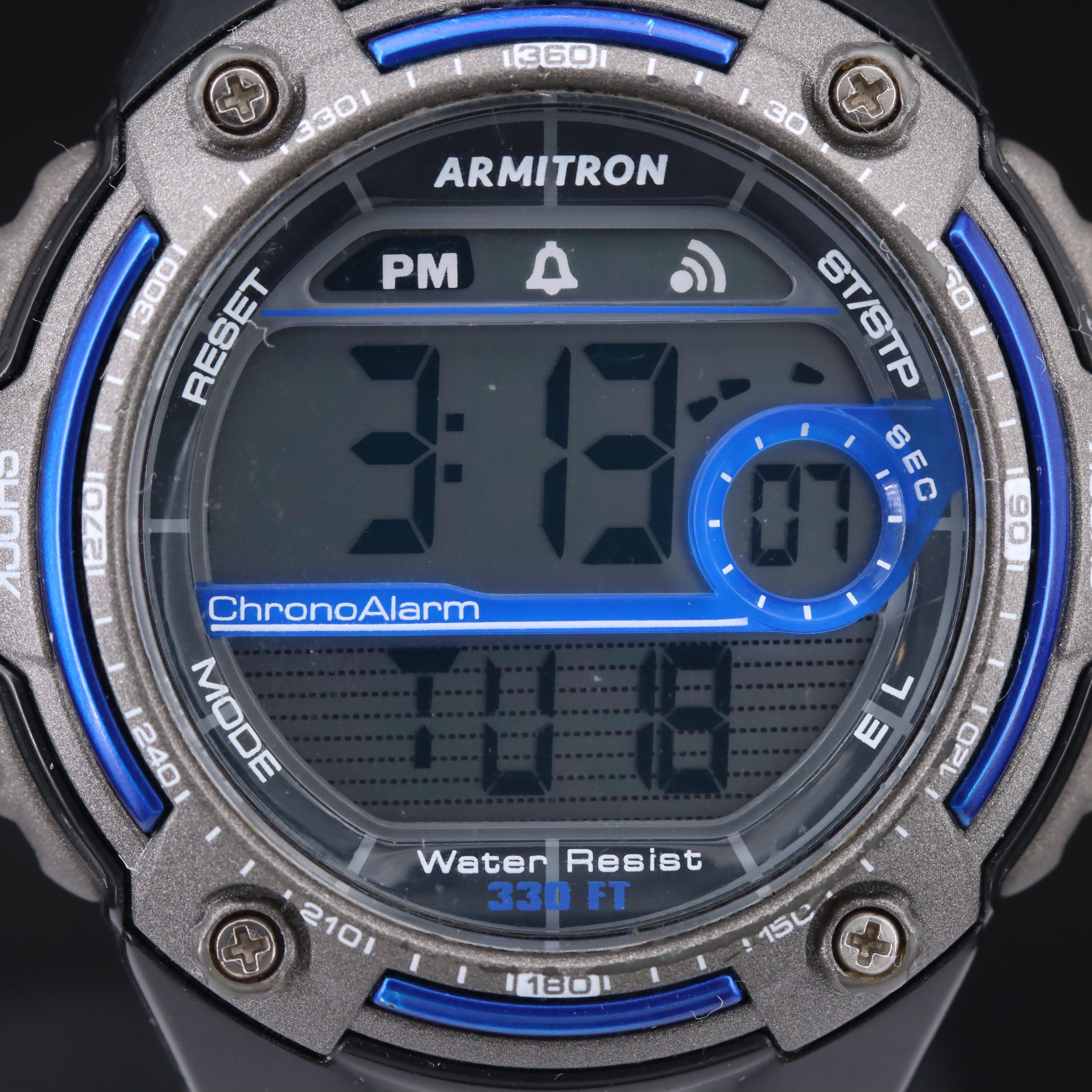 Armitron Chrono-Alarm Digital Wristwatch | EBTH