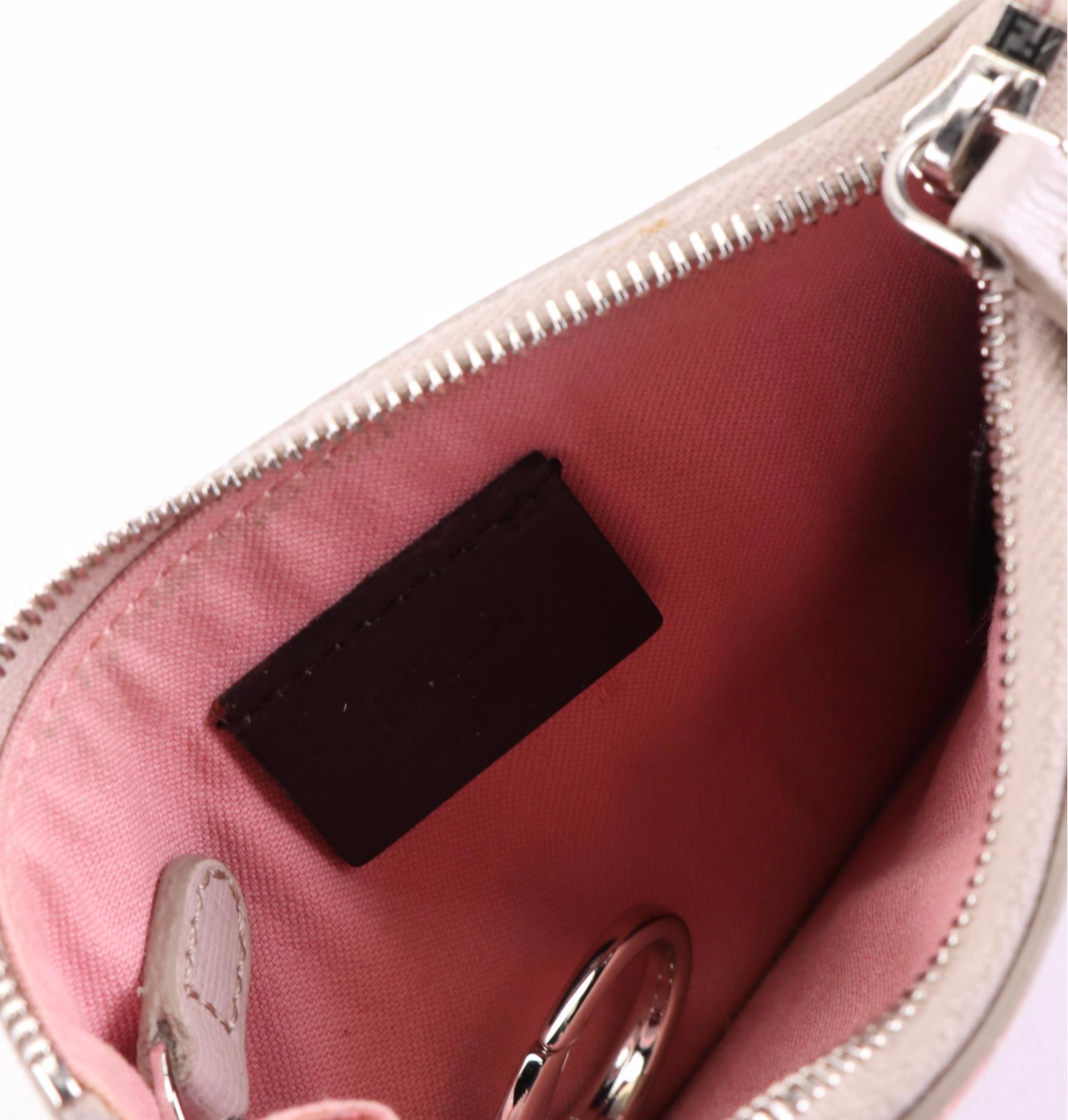 Fendi Monster Key Pouch in Leather with Crystals | EBTH