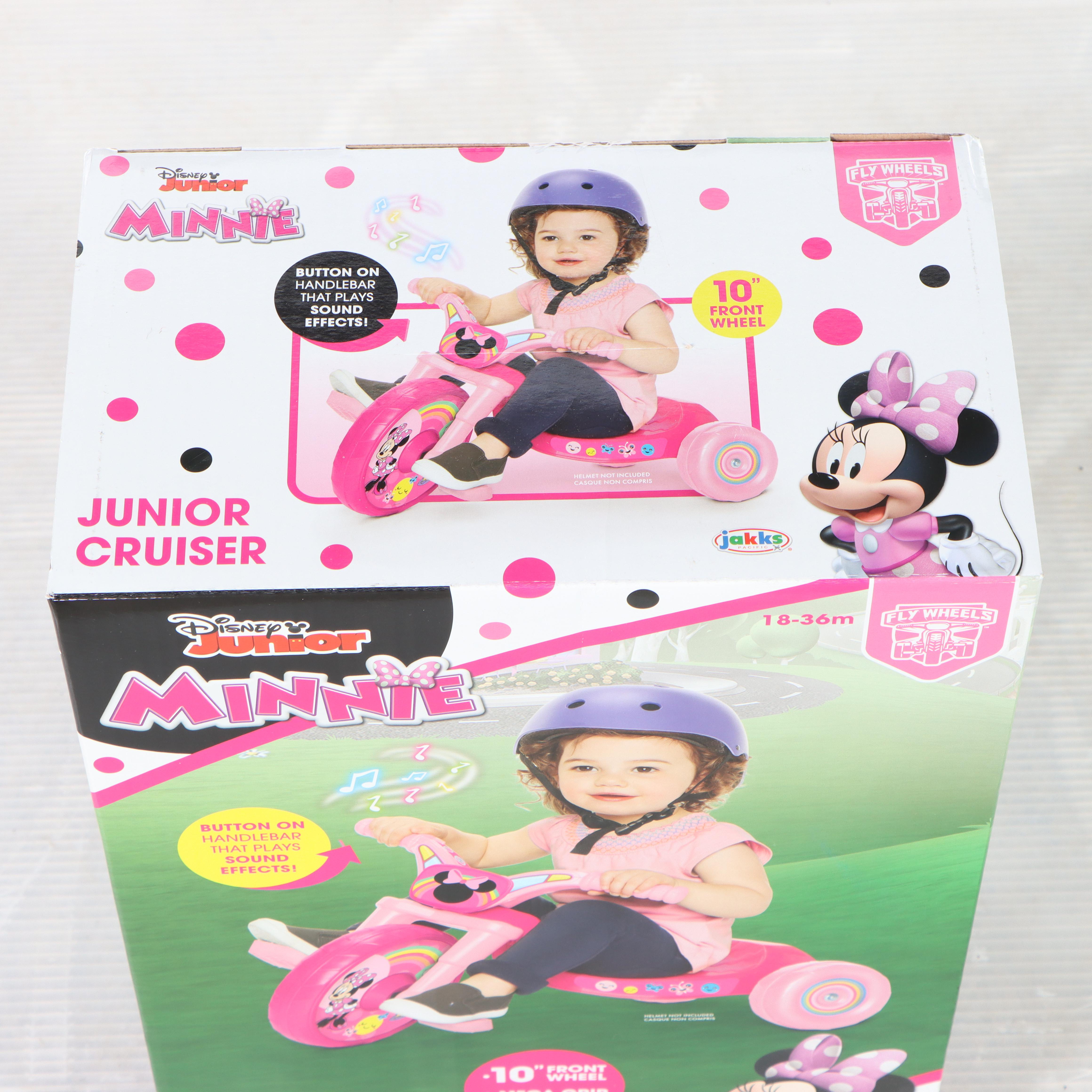 Disney Minnie Mouse Junior Cruiser 10" Fly Wheels Trike | EBTH