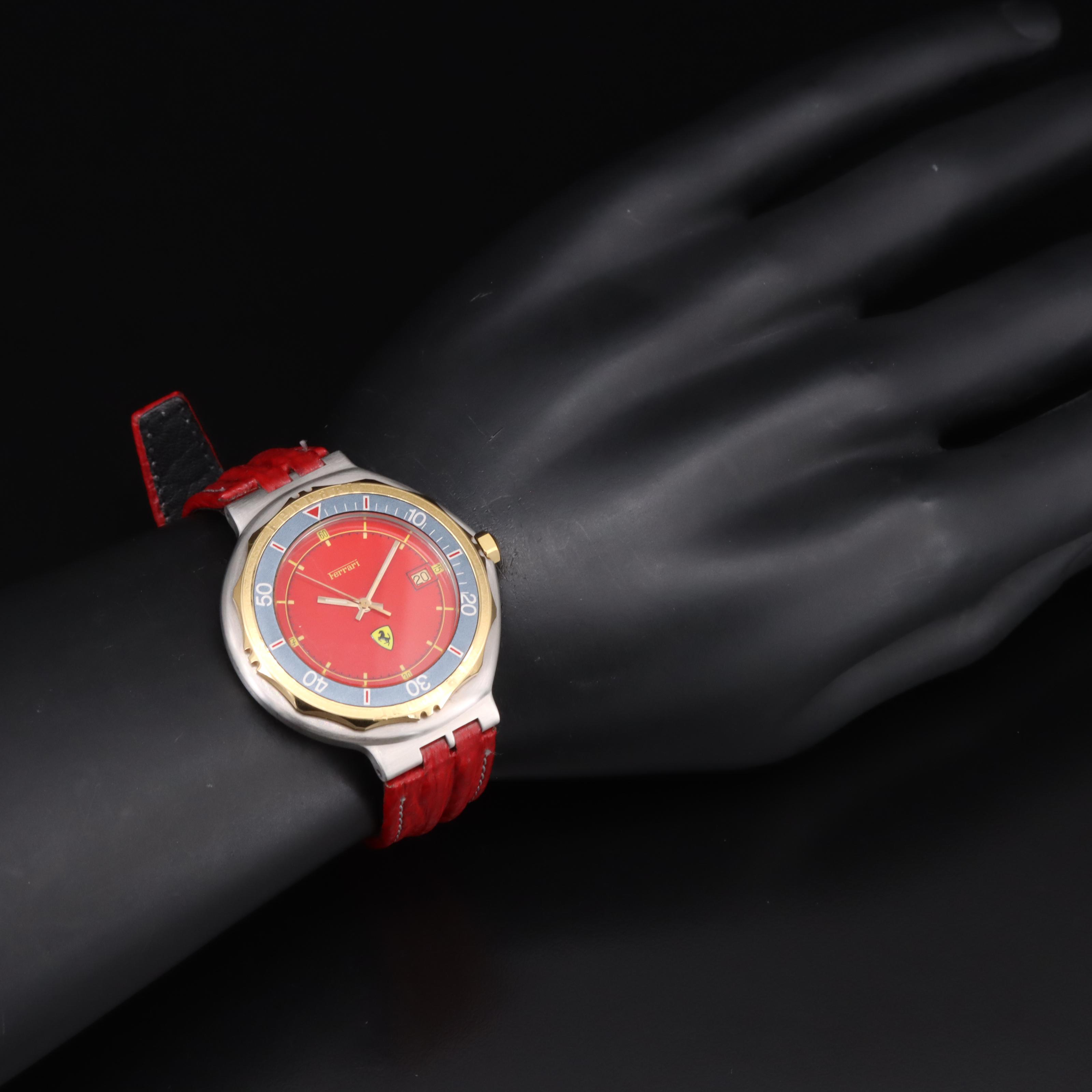 Vintage Ferrari Formula Stainless Steel Quartz Wristwatch By Cartier | EBTH