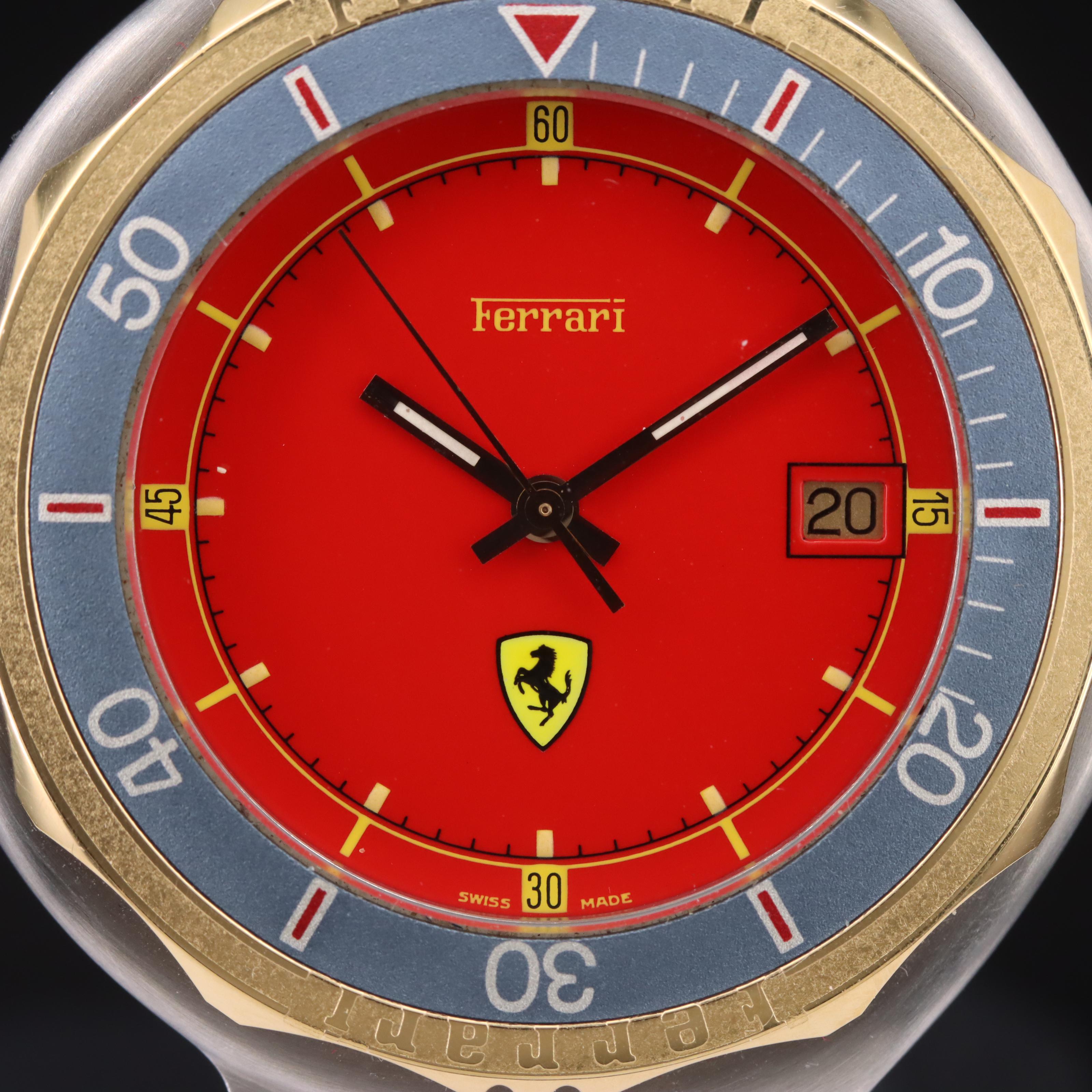 Vintage Ferrari Formula Stainless Steel Quartz Wristwatch By Cartier | EBTH