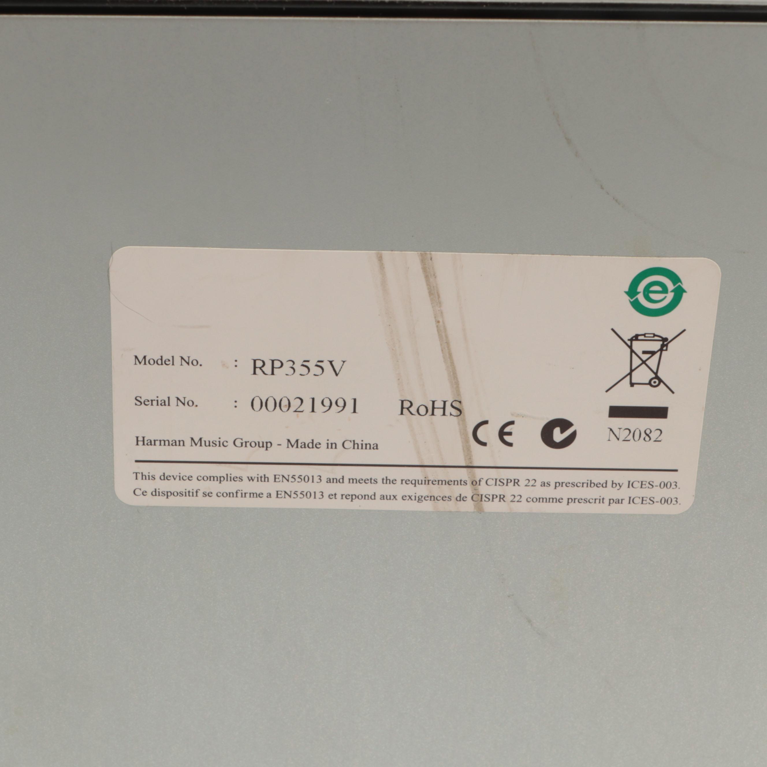 DigiTech RP355 Modeling Guitar Processor, Tascam CD Guitar Trainer, M ...