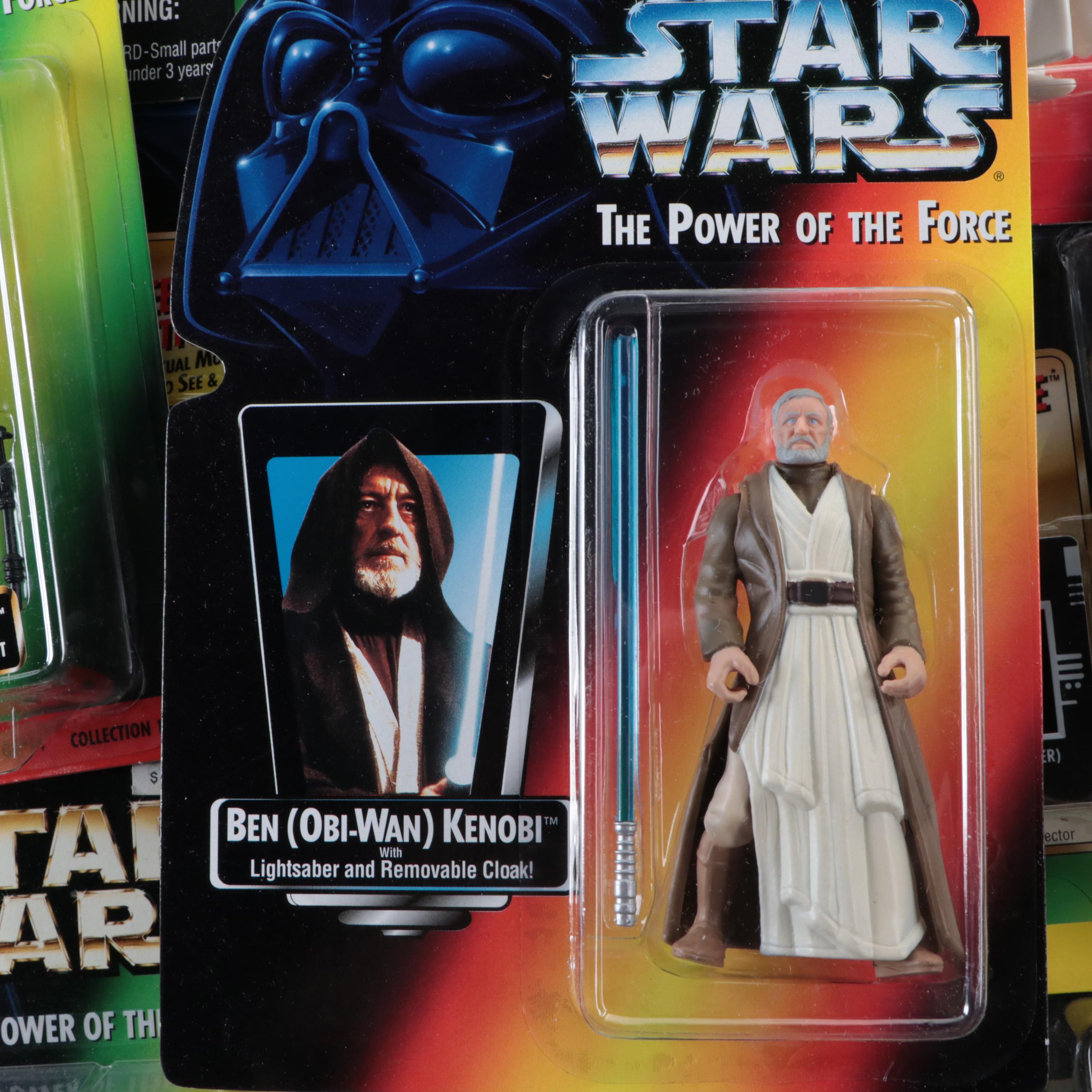 Kenner Star Wars "The Power of the Force" Action Figures with Han Solo ...