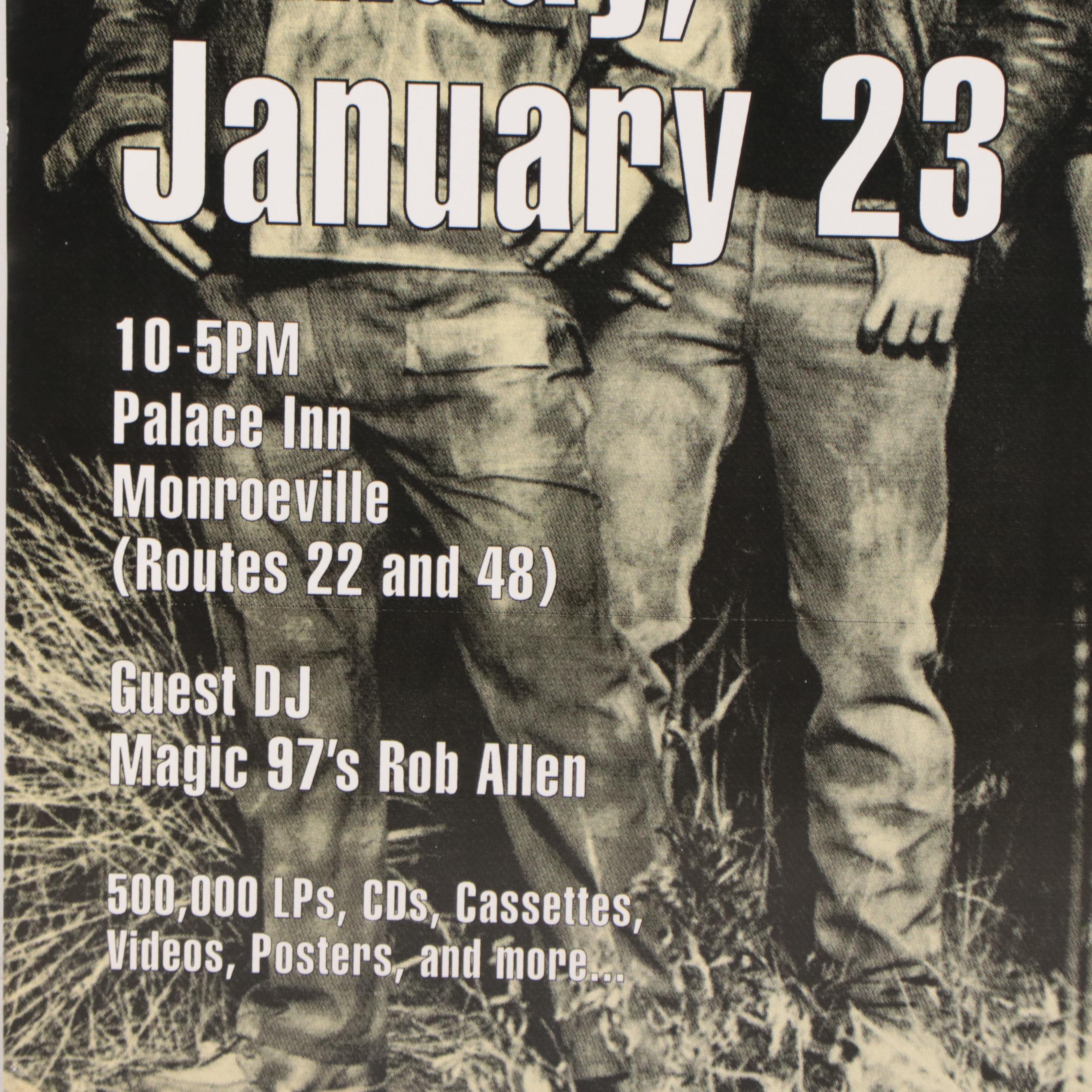 The "Rev" Rob Allen Commemorative Pittsburgh Rock 'N Roll Expo Poster ...
