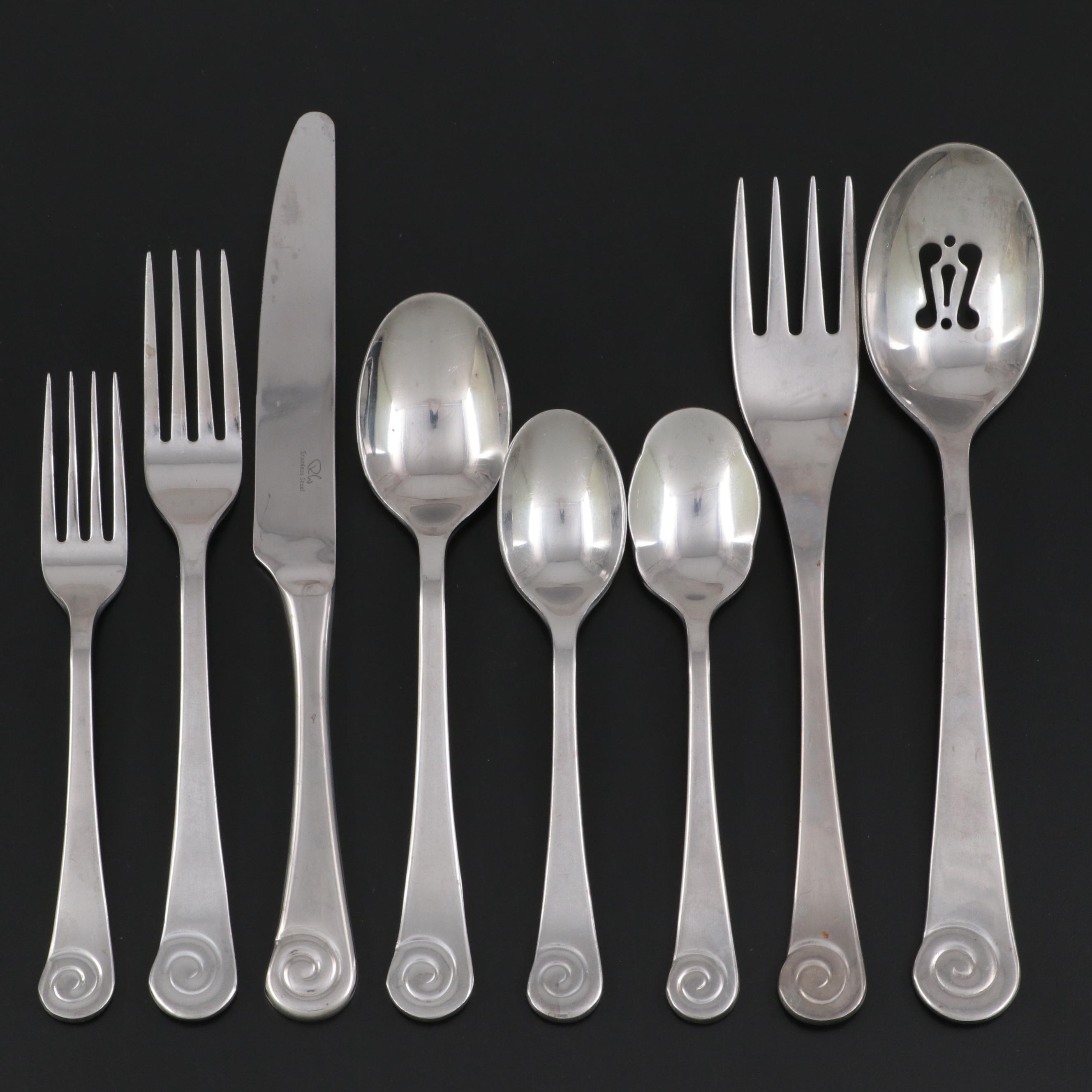 Robert Welch "Ammonite" Stainless Steel Flatware and Serving Utensils ...
