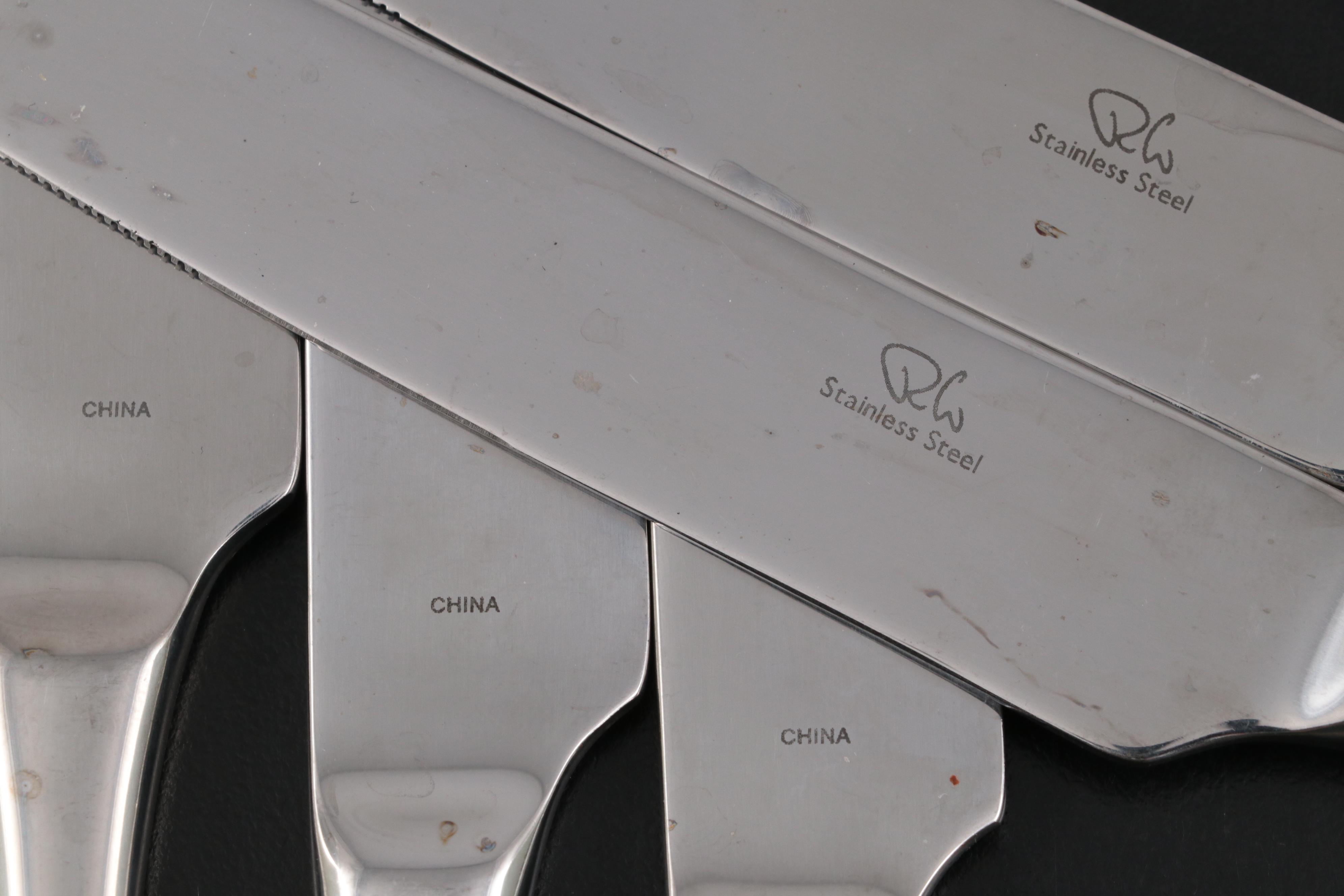 Robert Welch "Ammonite" Stainless Steel Flatware and Serving Utensils ...