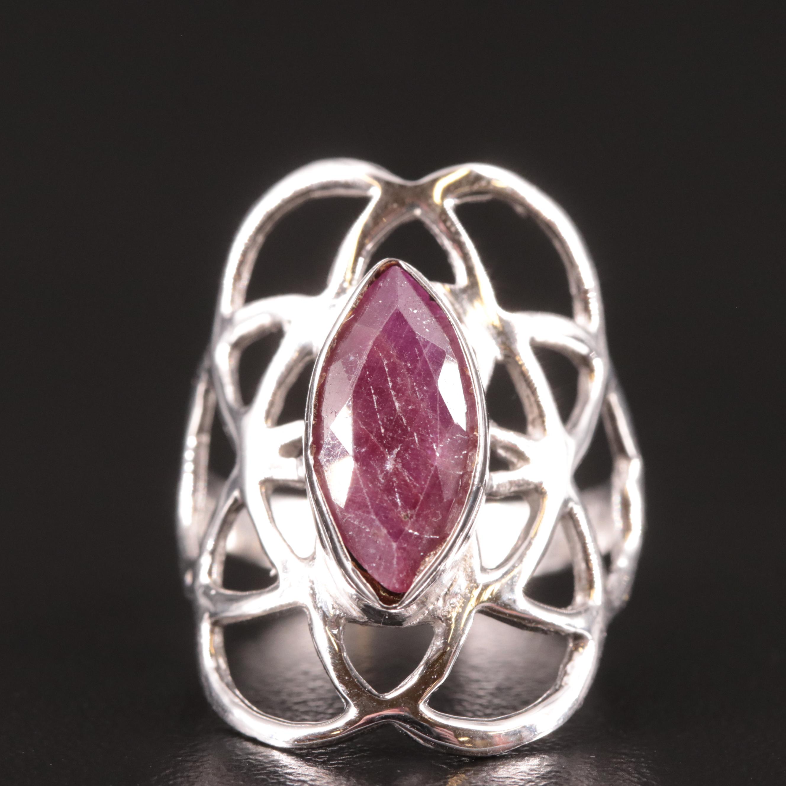Filled Corundum Ring Ebth