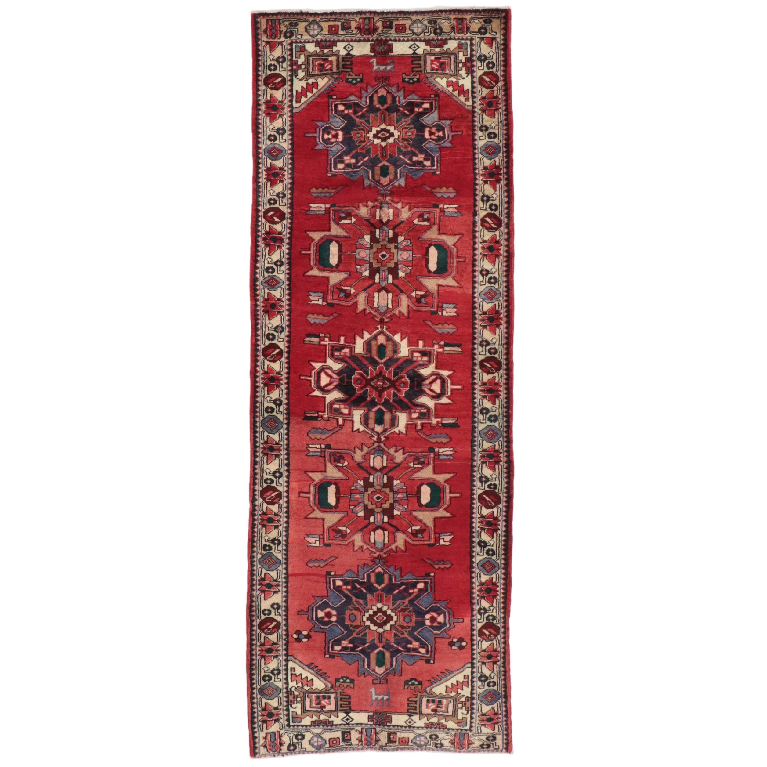 Caucasian Style Handwoven Area Rug | EBTH