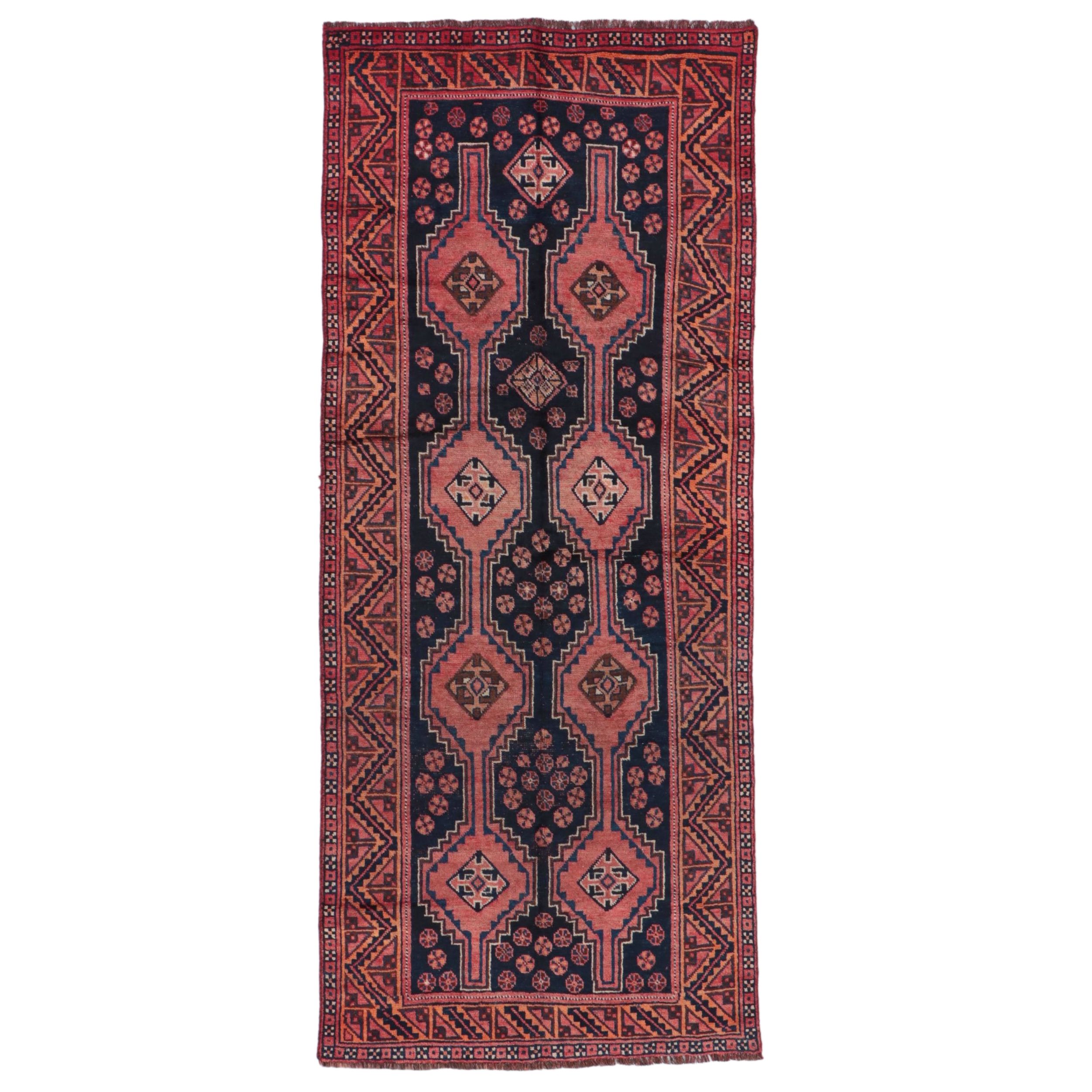Caucasian Style Handwoven Area Rug | EBTH