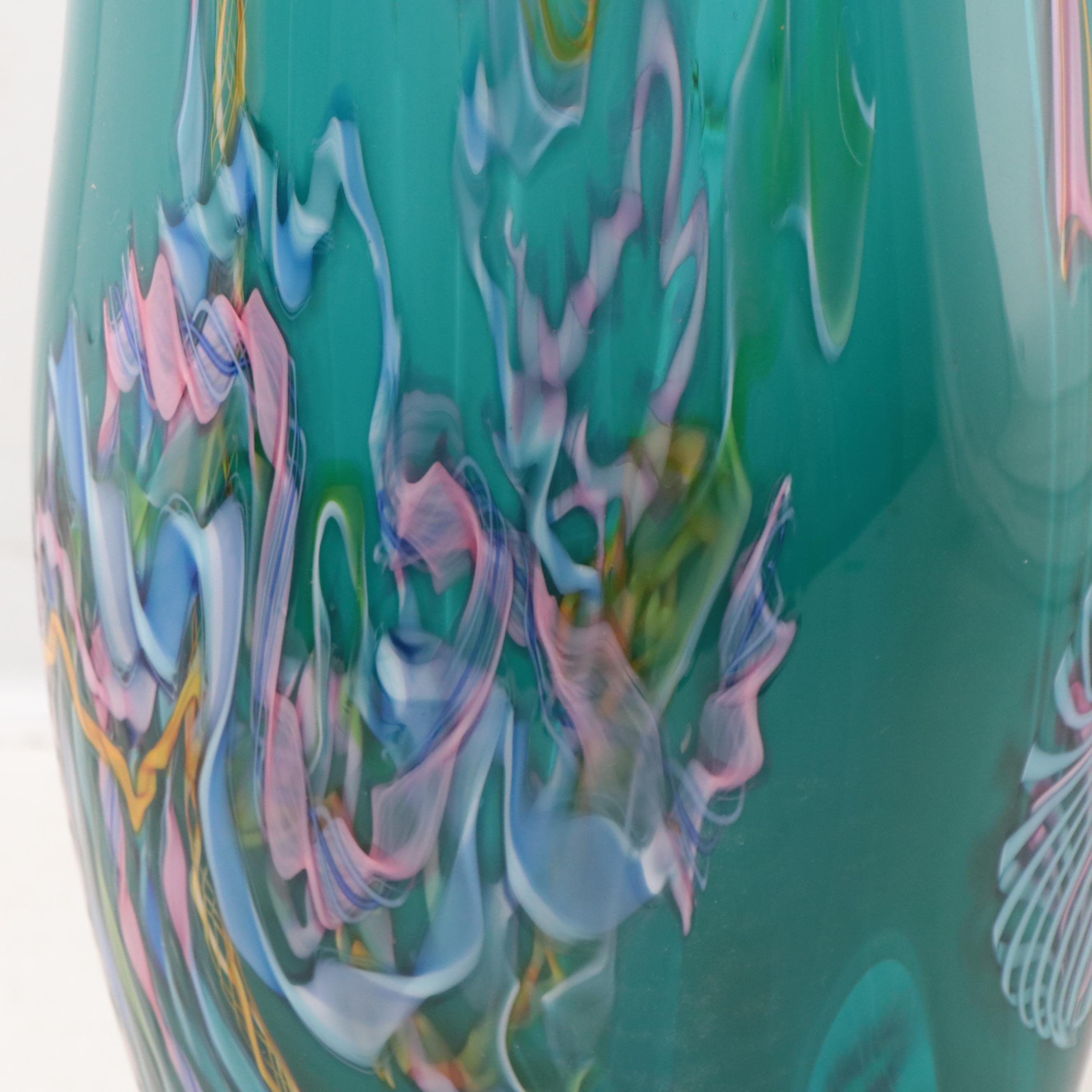 Dutch Schulze Blown Glass Vase | EBTH