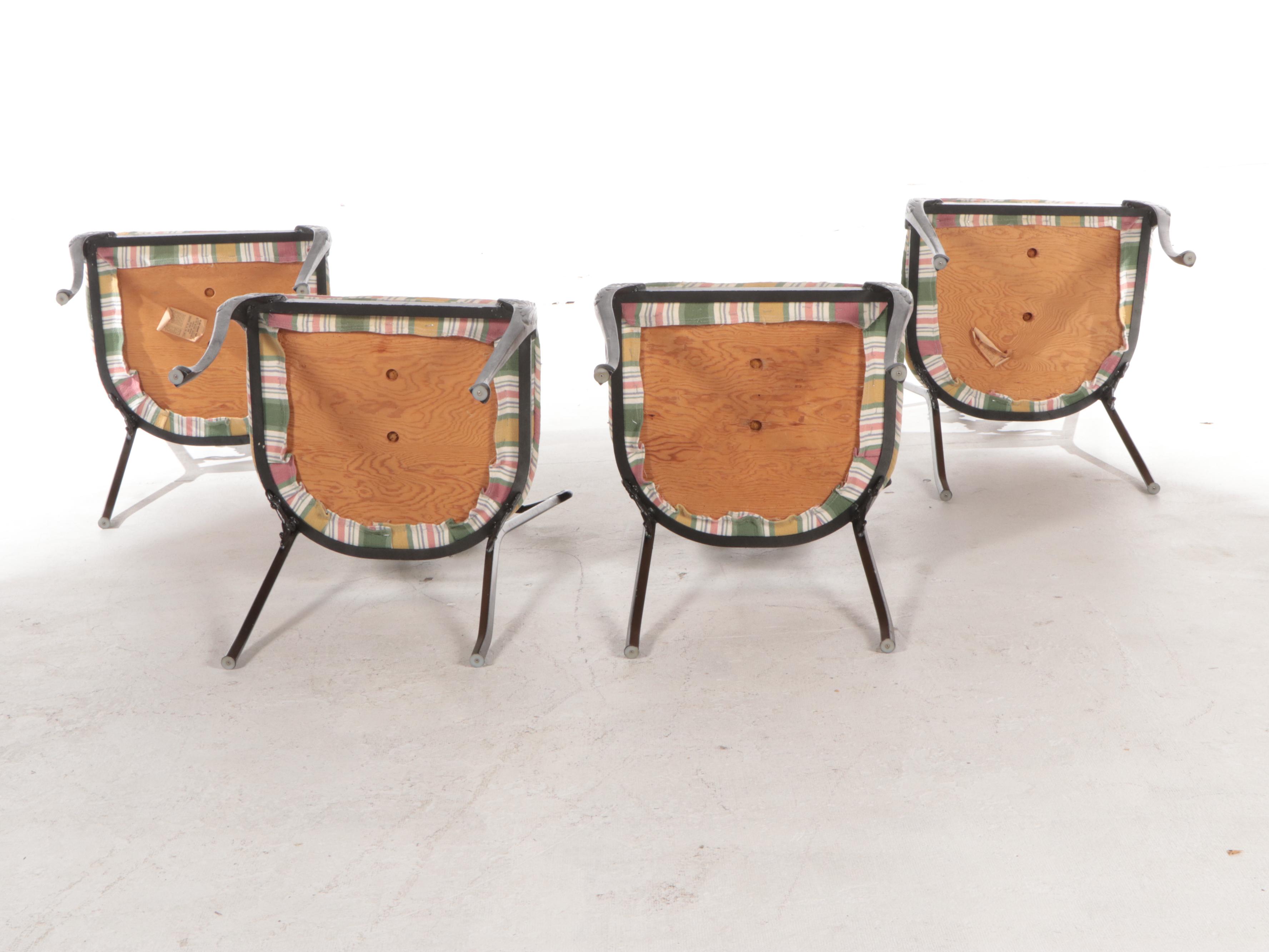 Five-Piece Plantation Patterns Inc. Cast Aluminum and Glass Top Patio ...