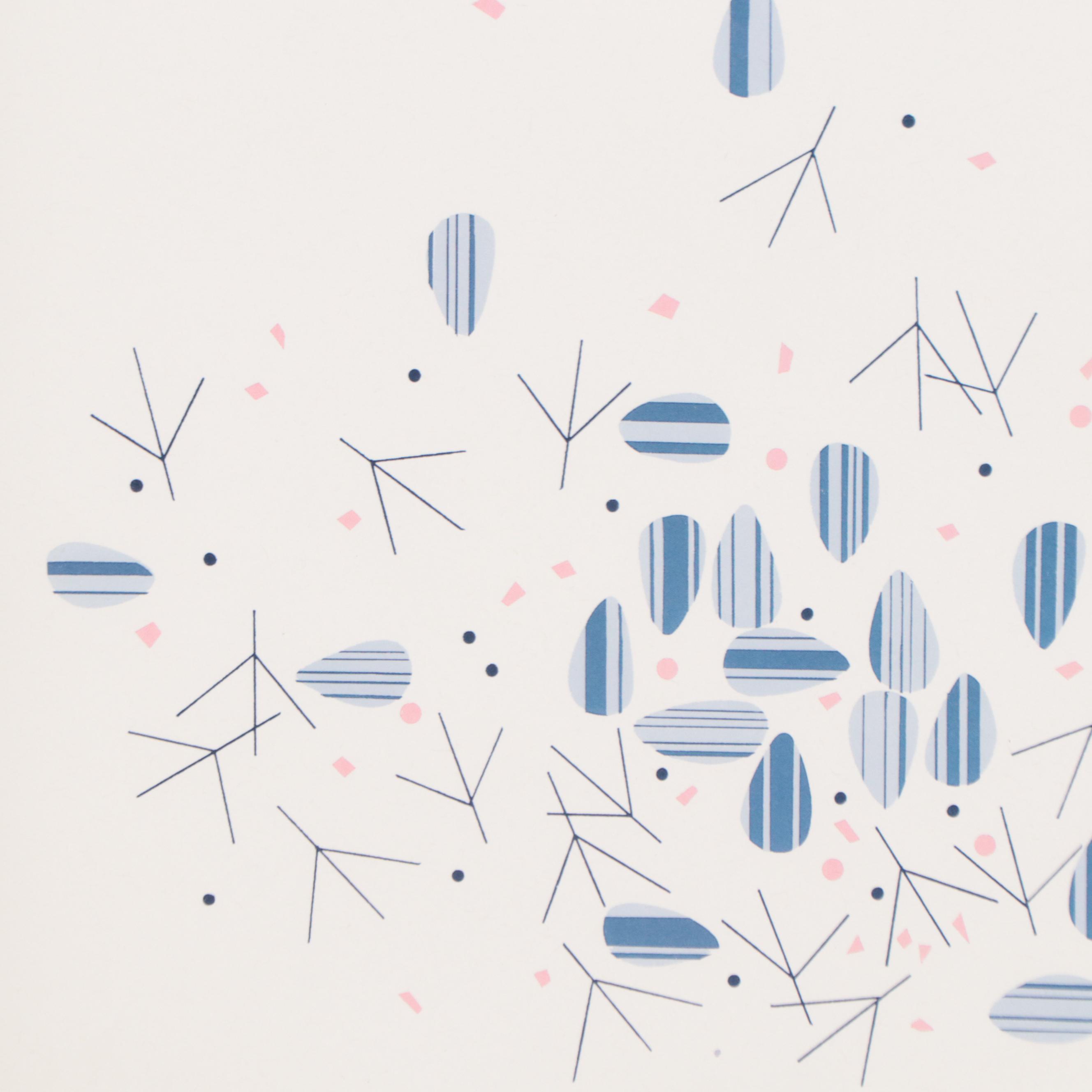 Charley Harper Offset Lithograph "Cardinal Close-Up" | EBTH