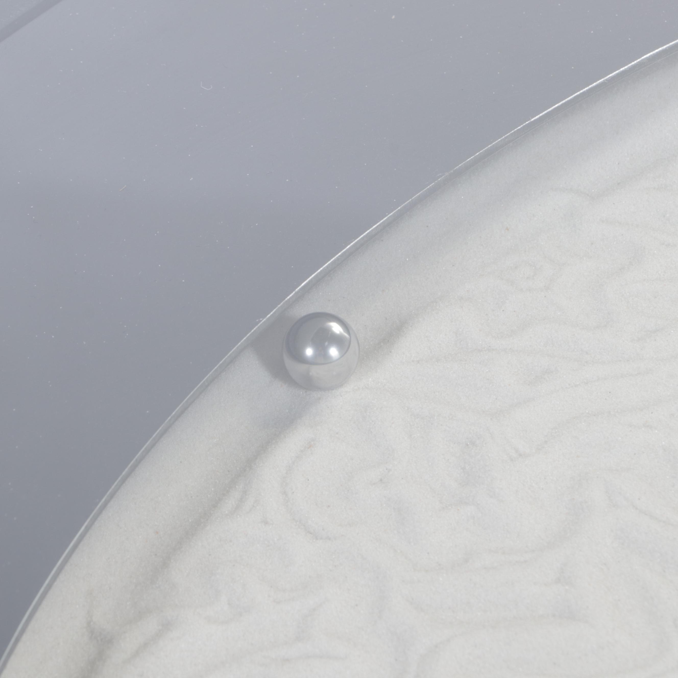 Sisyphus Industries Walnut and Steel Kinetic Art Coffee Table, 21st ...