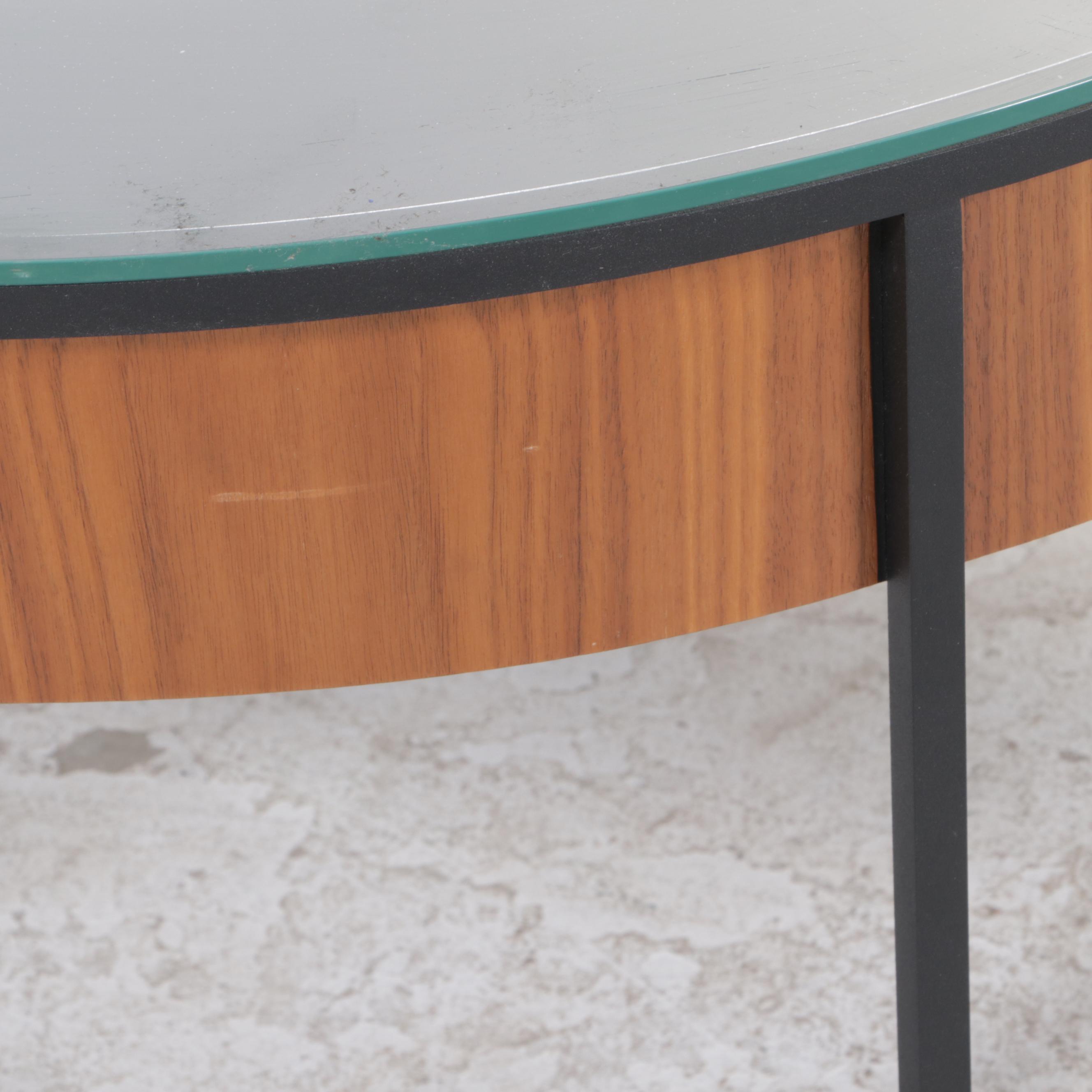 Sisyphus Industries Walnut and Steel Kinetic Art Coffee Table, 21st ...