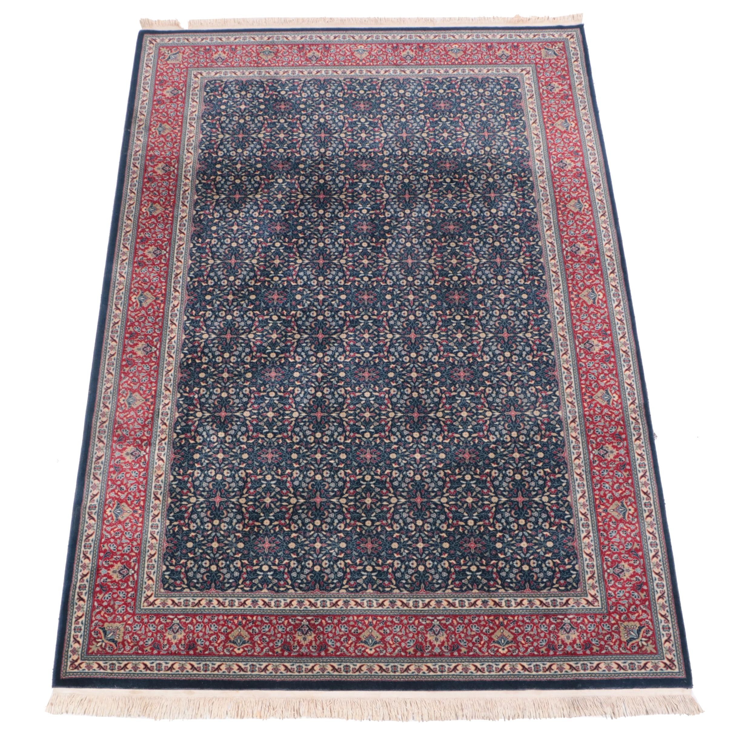 Unique and Unusual Silk Tabatabai Area Rug | EBTH