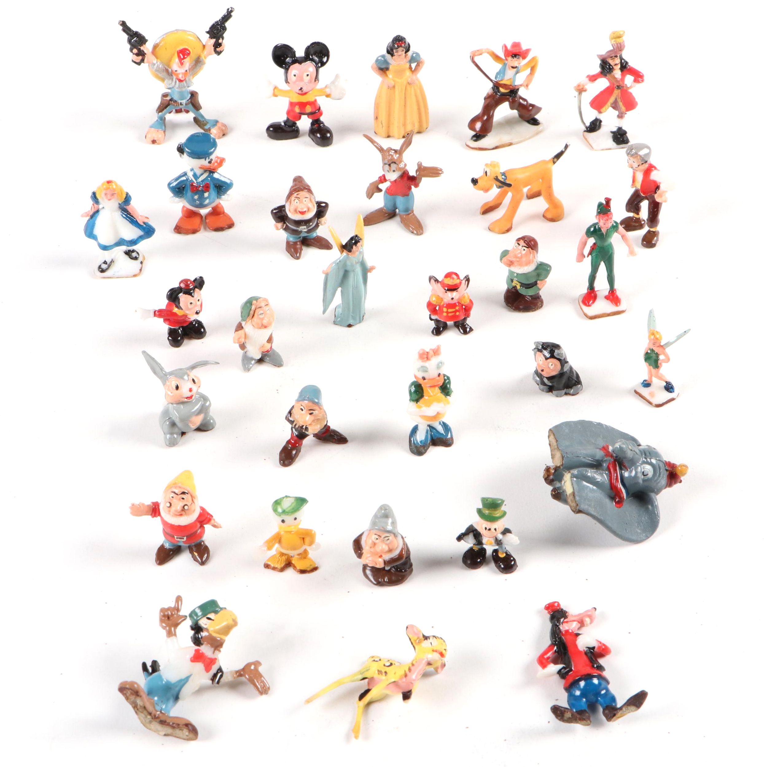 Marx Disneykins Figurines Including Goofy, Dumbo, Mickey Mouse and More ...