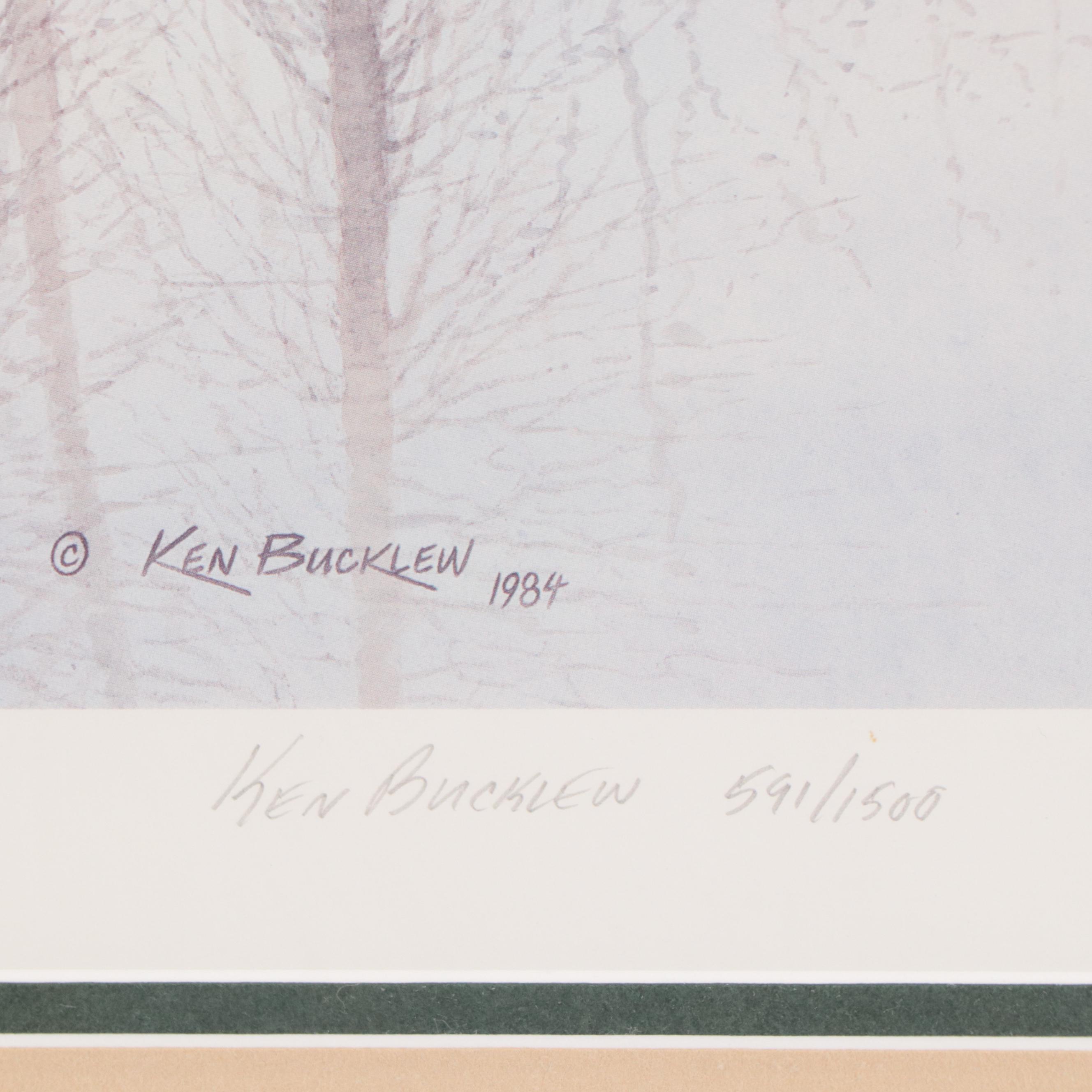 Ken Bucklew Offset Lithograph "Early Morning Woodies," 1984 | EBTH